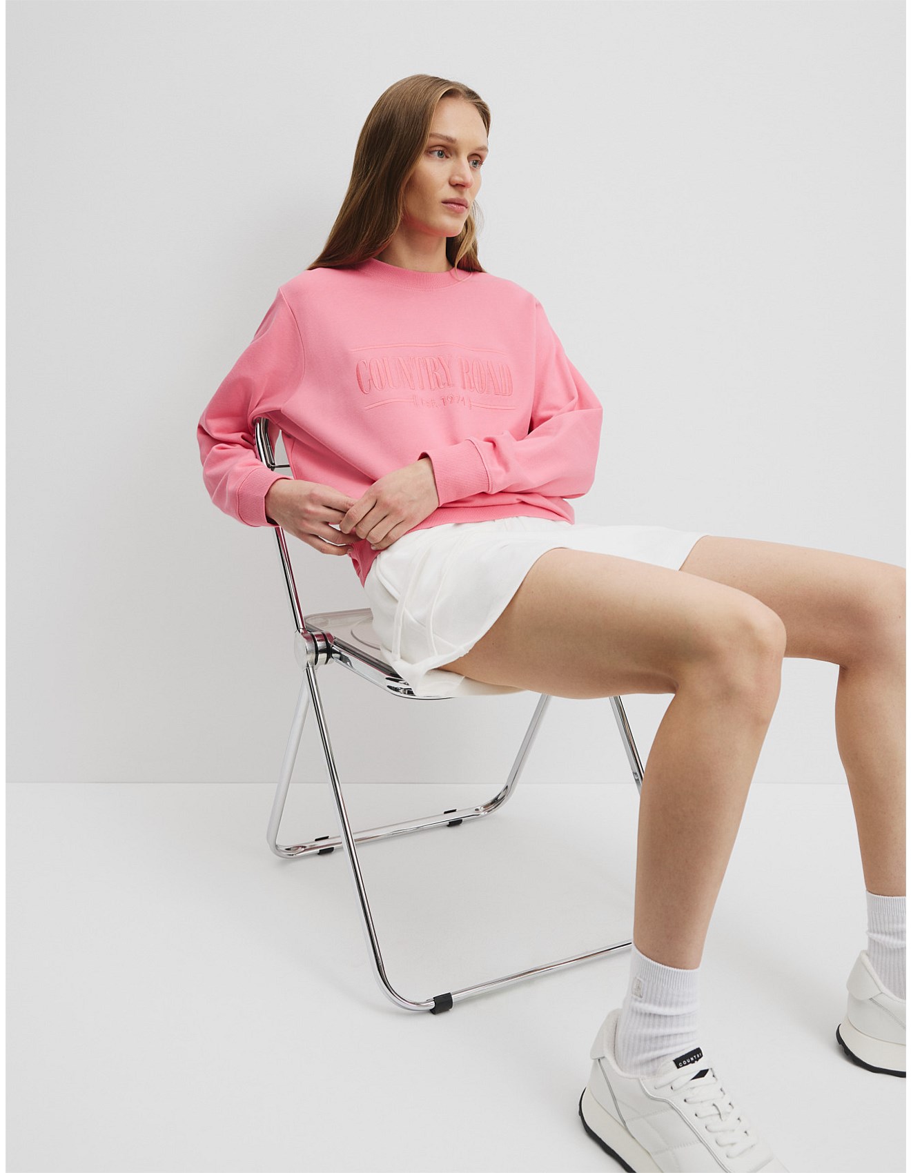 Country Road Verified Australian Cotton Heritage Sweat | David Jones
