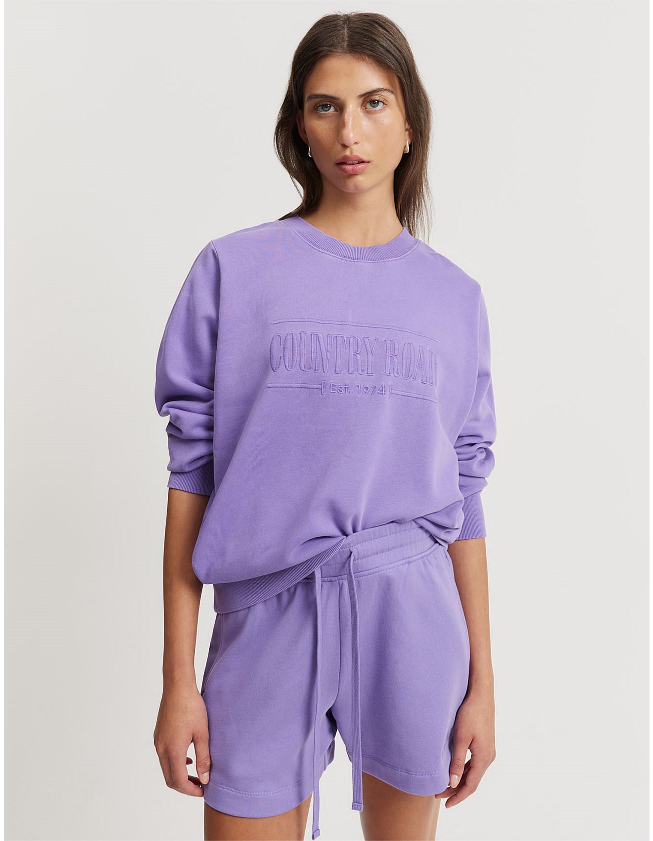 Country Road Verified Australian Cotton Heritage Sweat | David Jones