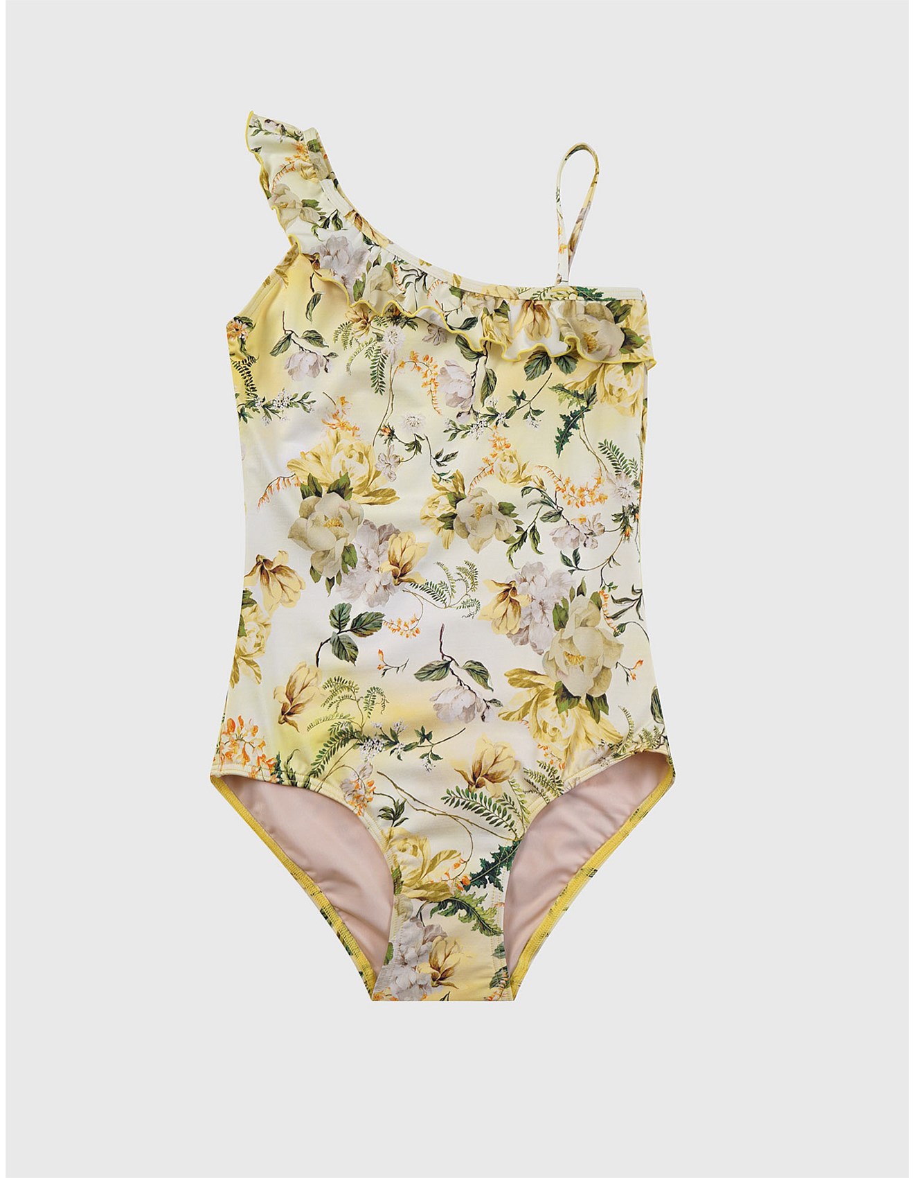 Aqua Blu Holly One Shoulder One Piece | David Jones