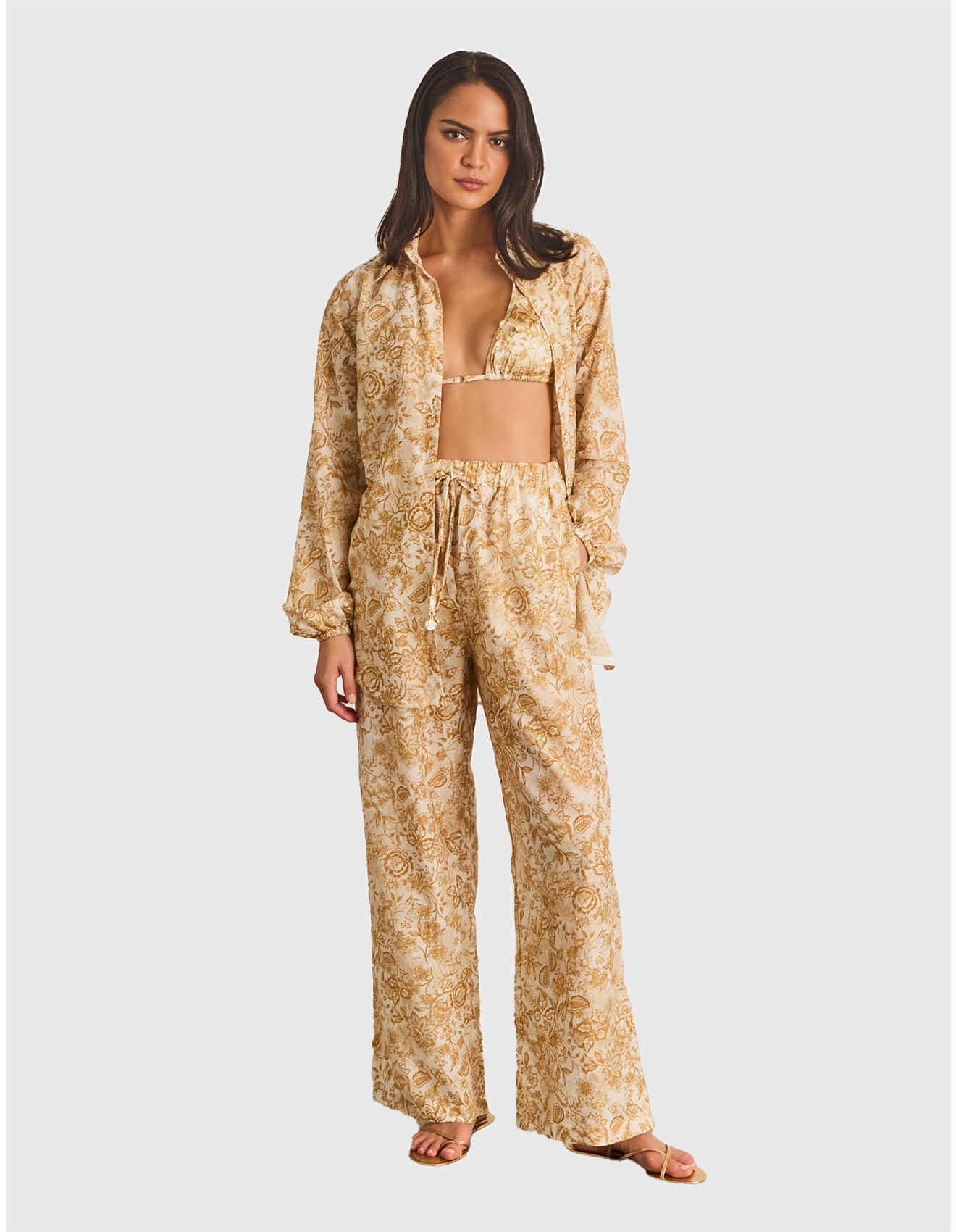 Aqua Blu Luminary Resort Pants | David Jones