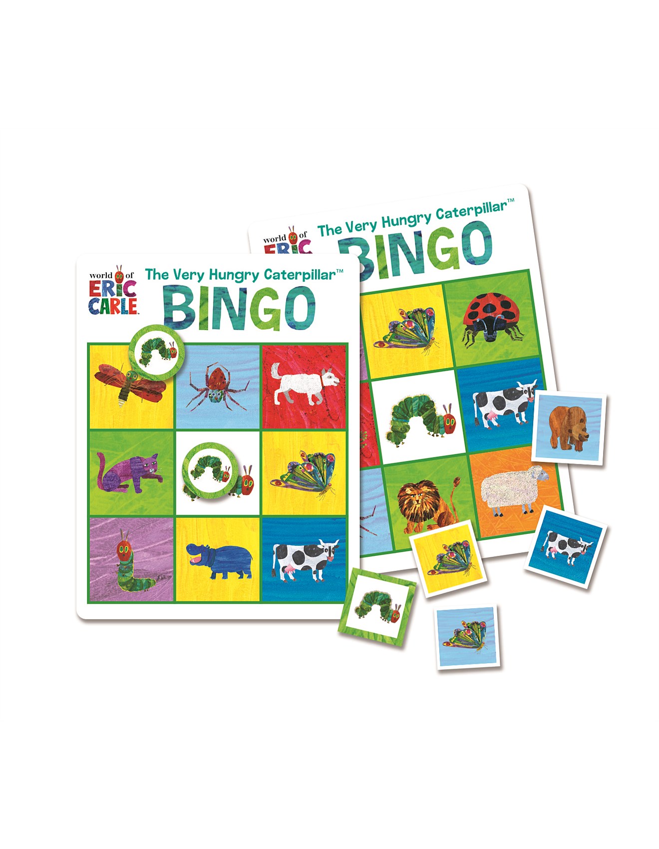 Kids Games the Very Hungry Caterpillar Bingo & Matching Tin Game ...