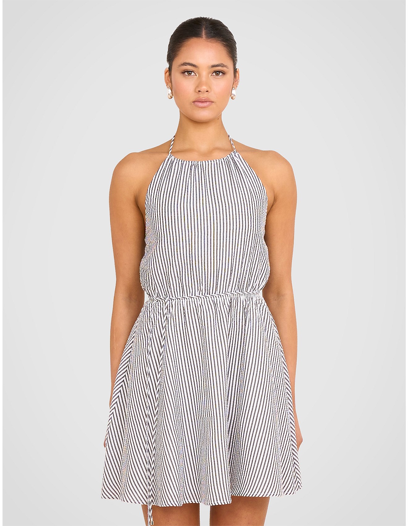 Pilgrim Fiah Halter Mini Dress | David Jones