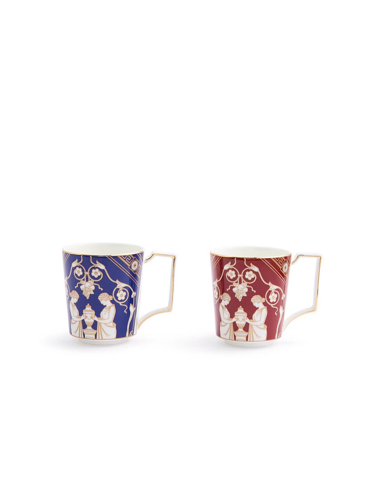 Wedgwood Renaissance Mix Mug 300ml Set Of 2 Gold/red | David Jones