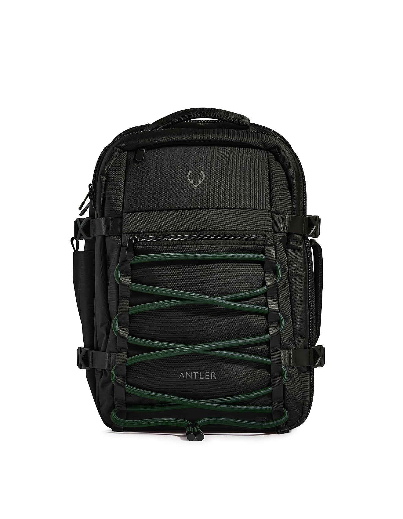 Antler Discovery Expandable Backpack Green | David Jones
