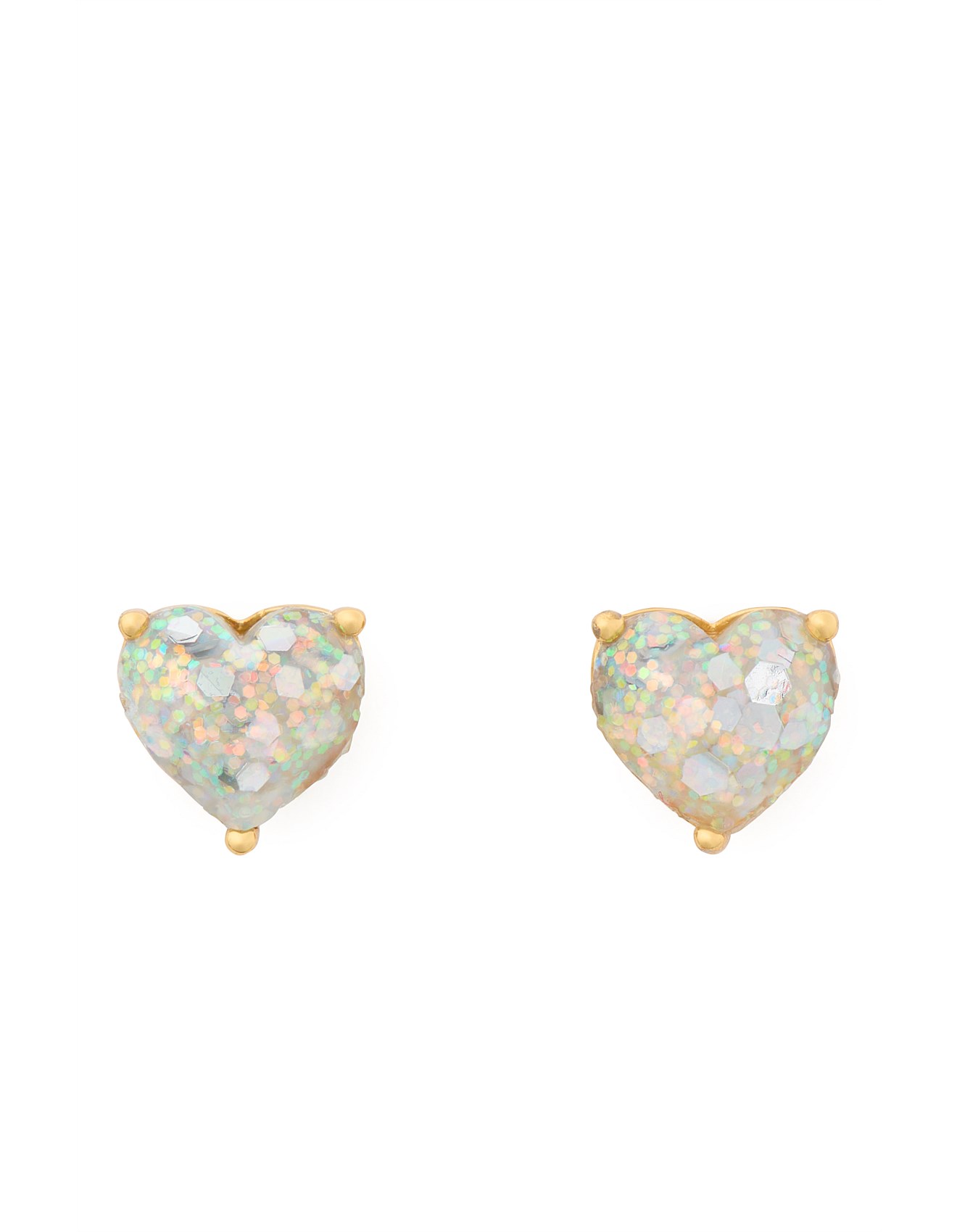 Kate Spade New York My Love Heart Stud Earrings | David Jones