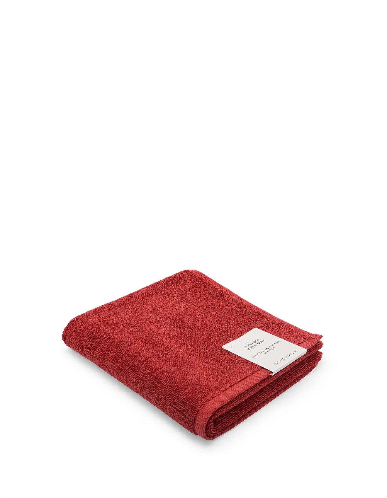 David Jones Ashford Australian Cotton Bath Mat Cream | David Jones