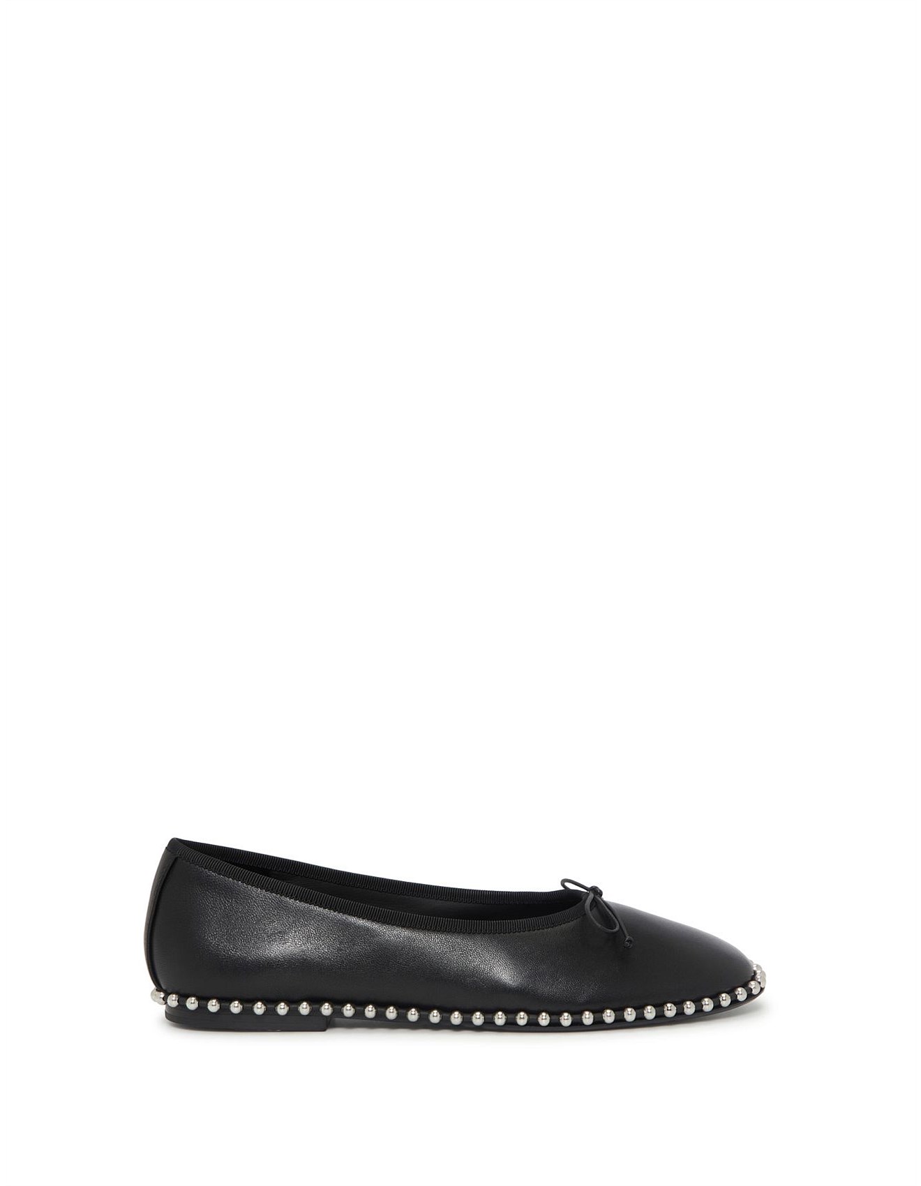 Alexander Wang Lina Ballchain Flat Ballerina | David Jones