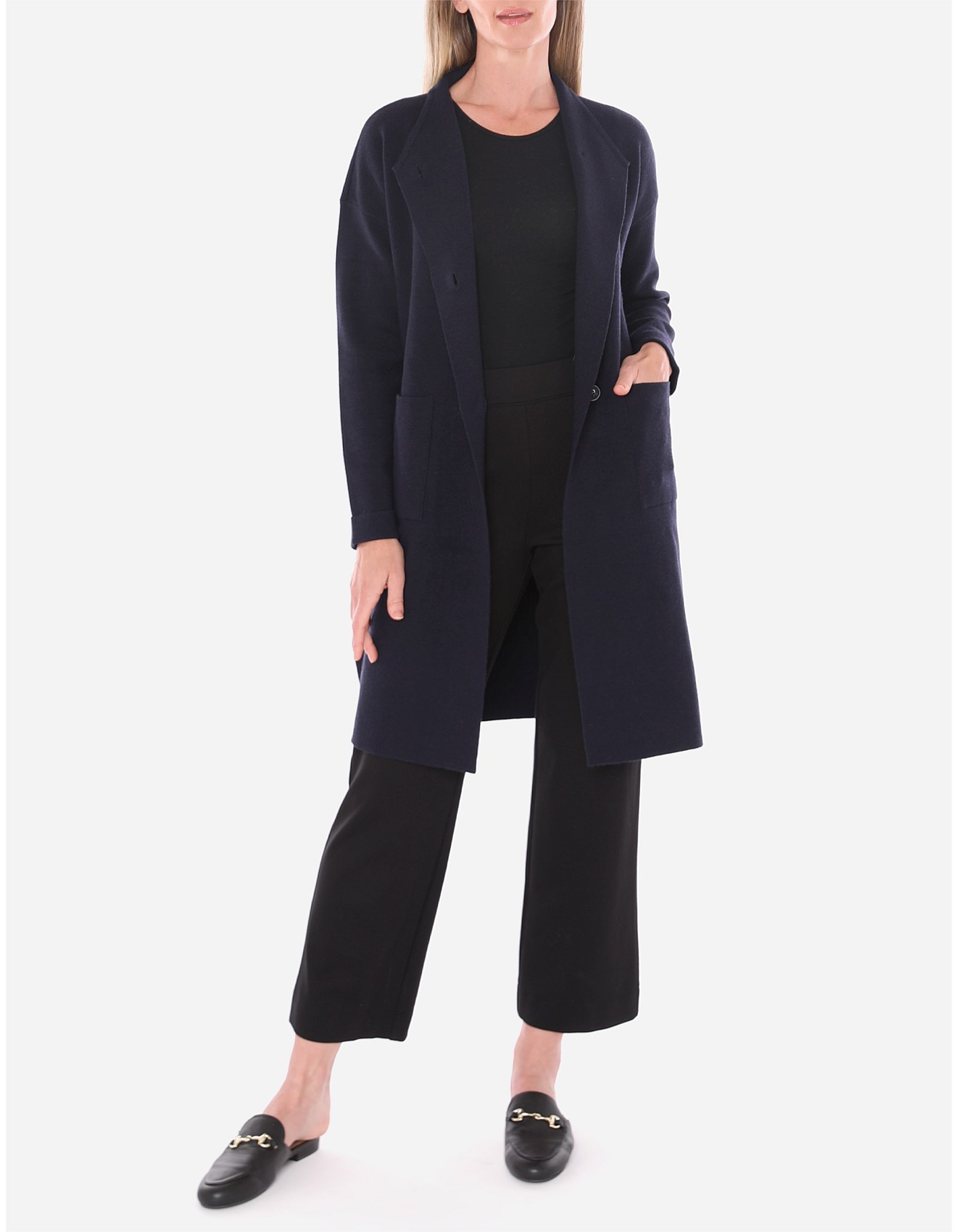 Jump Longline Knitted Coatigan | David Jones