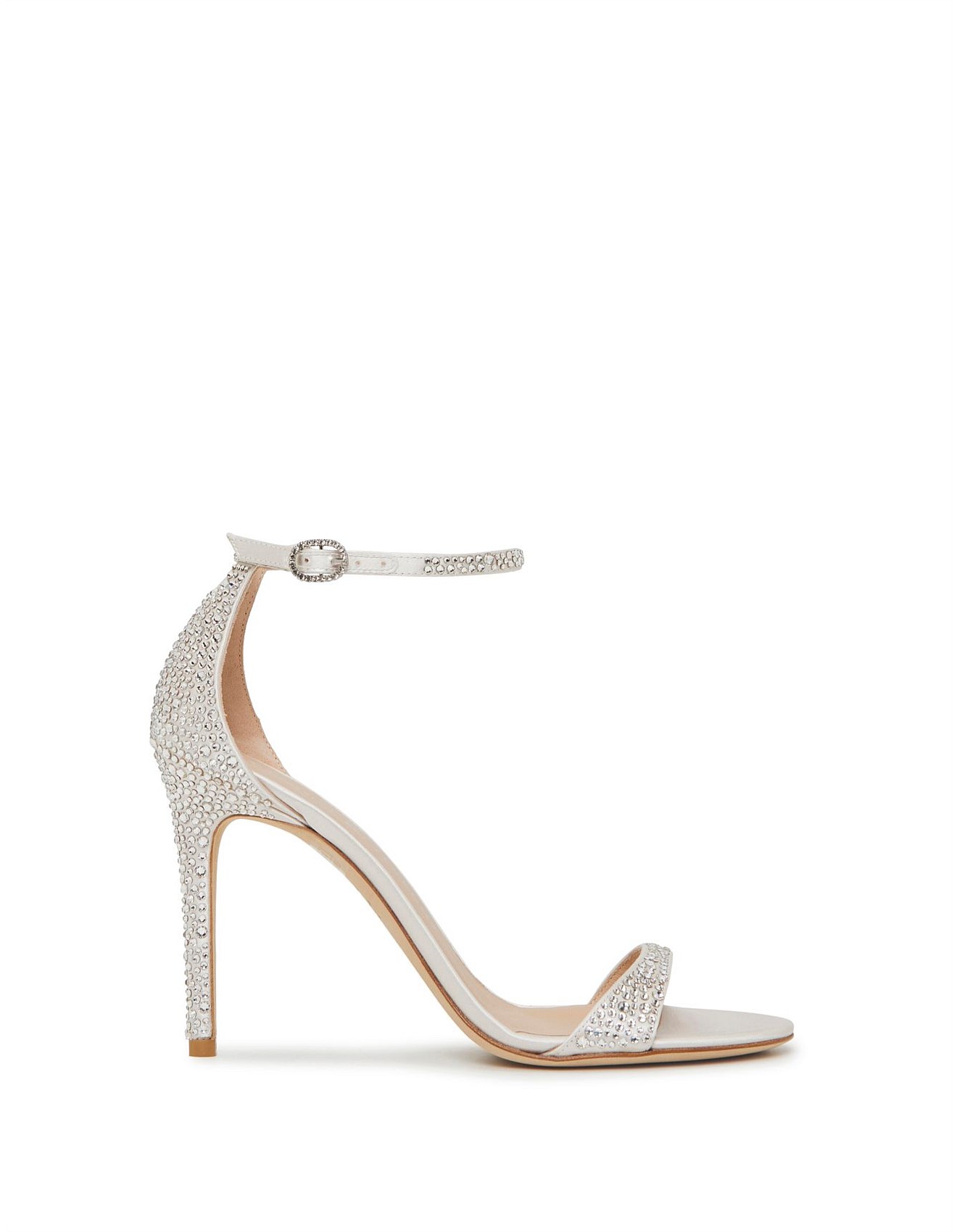 Stuart Weitzman Nudistarc Shine 100 Sandal | David Jones