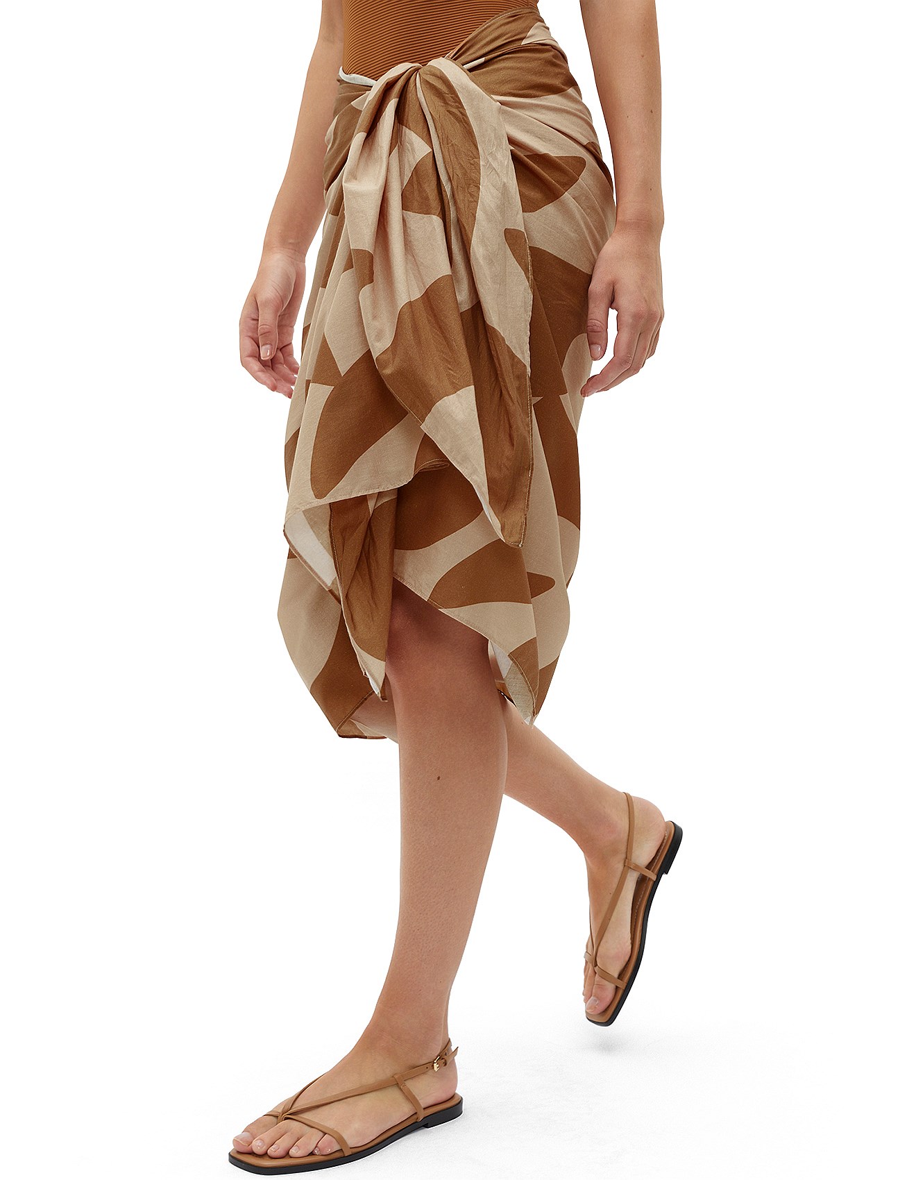 Seed Heritage Geo Print Sarong Multi-wear Design | David Jones