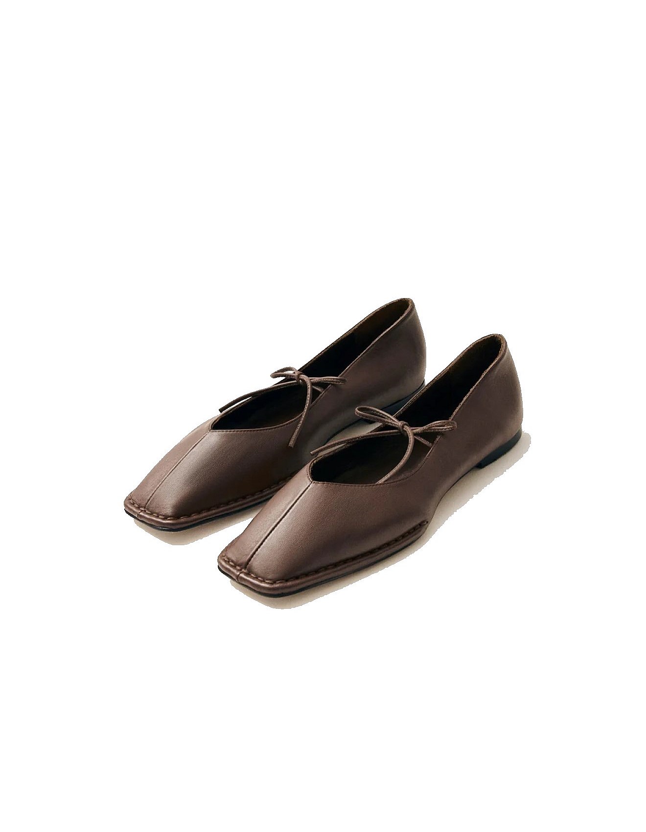 Alohas Sway Leather Ballet Flats Shoe | David Jones