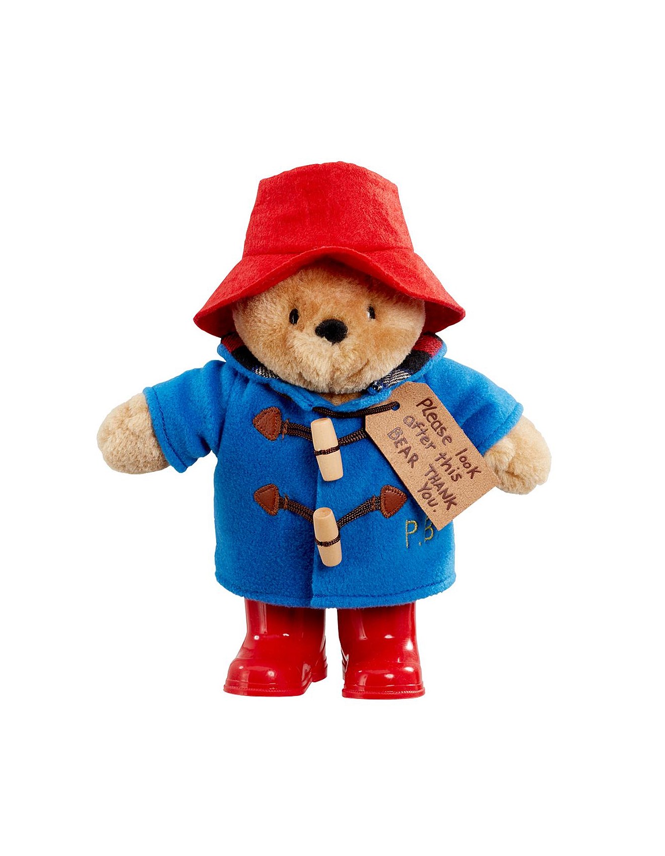 Paddington Paddington Bear Plush Toy With Blue Coat and Red Boots | David Jones