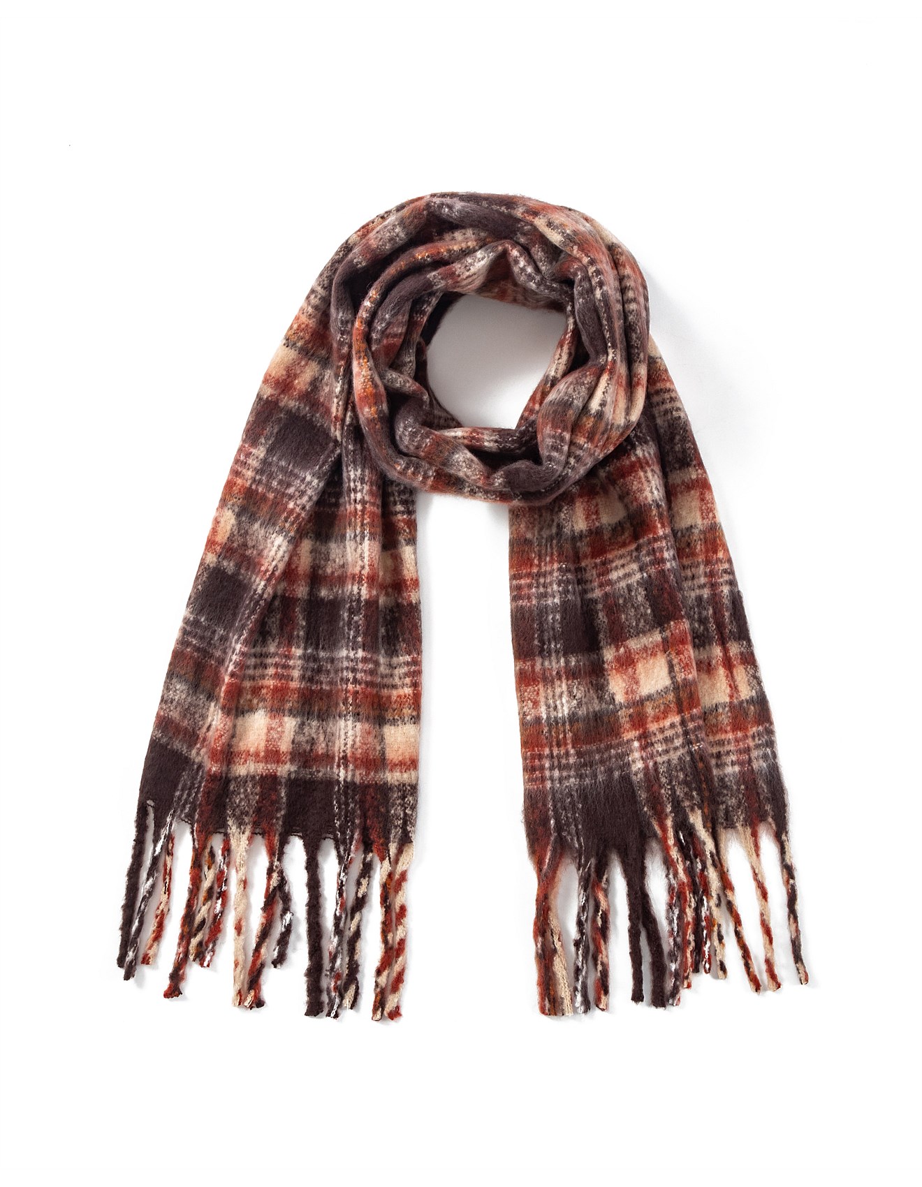 Gregory Ladner Check Scarf | David Jones