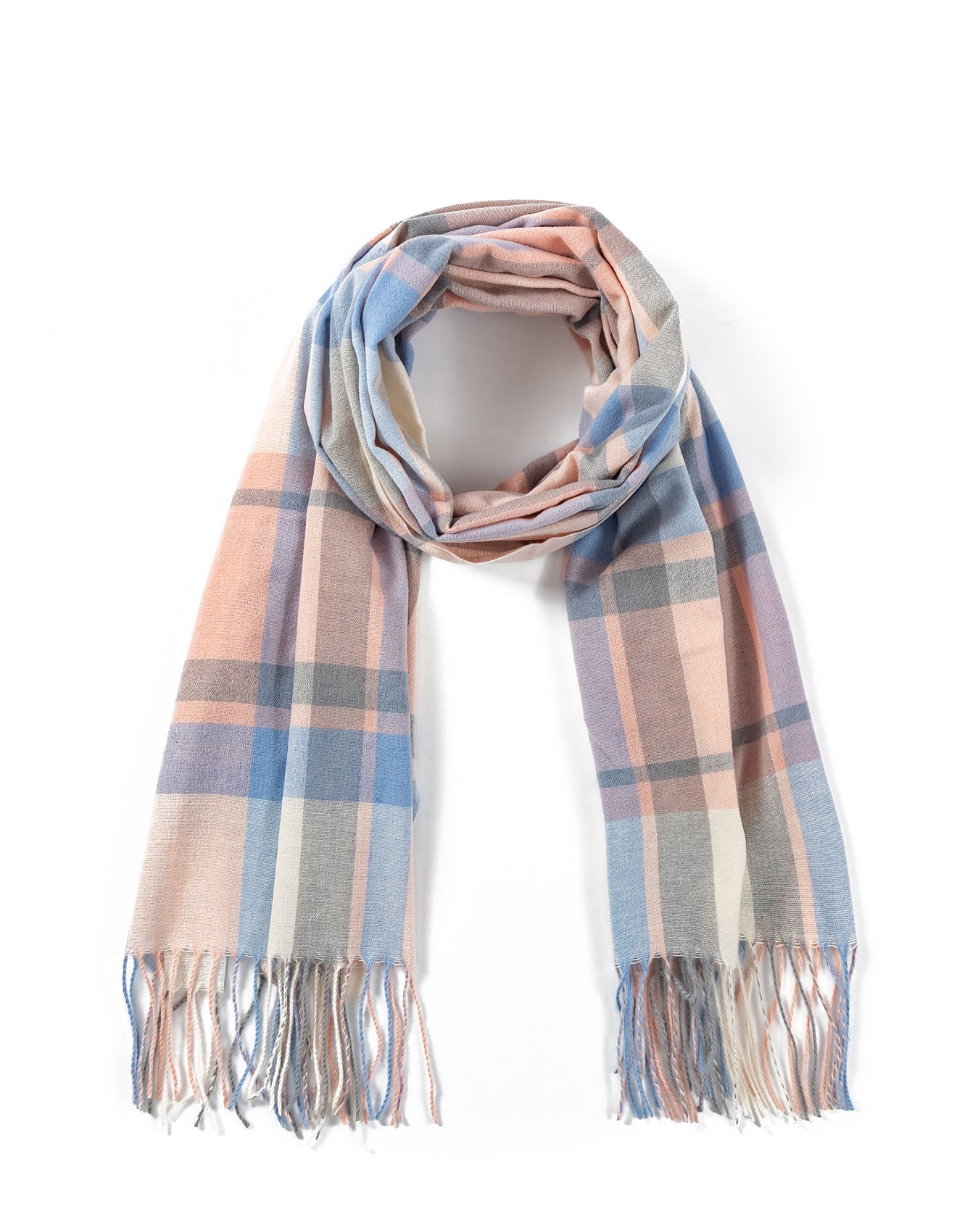 Gregory Ladner Check Scarf | David Jones