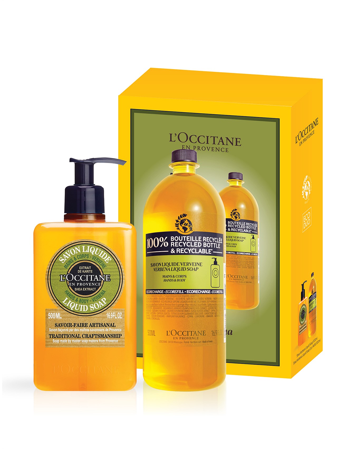 L'occitane Shea Verbena Eco Duo | David Jones