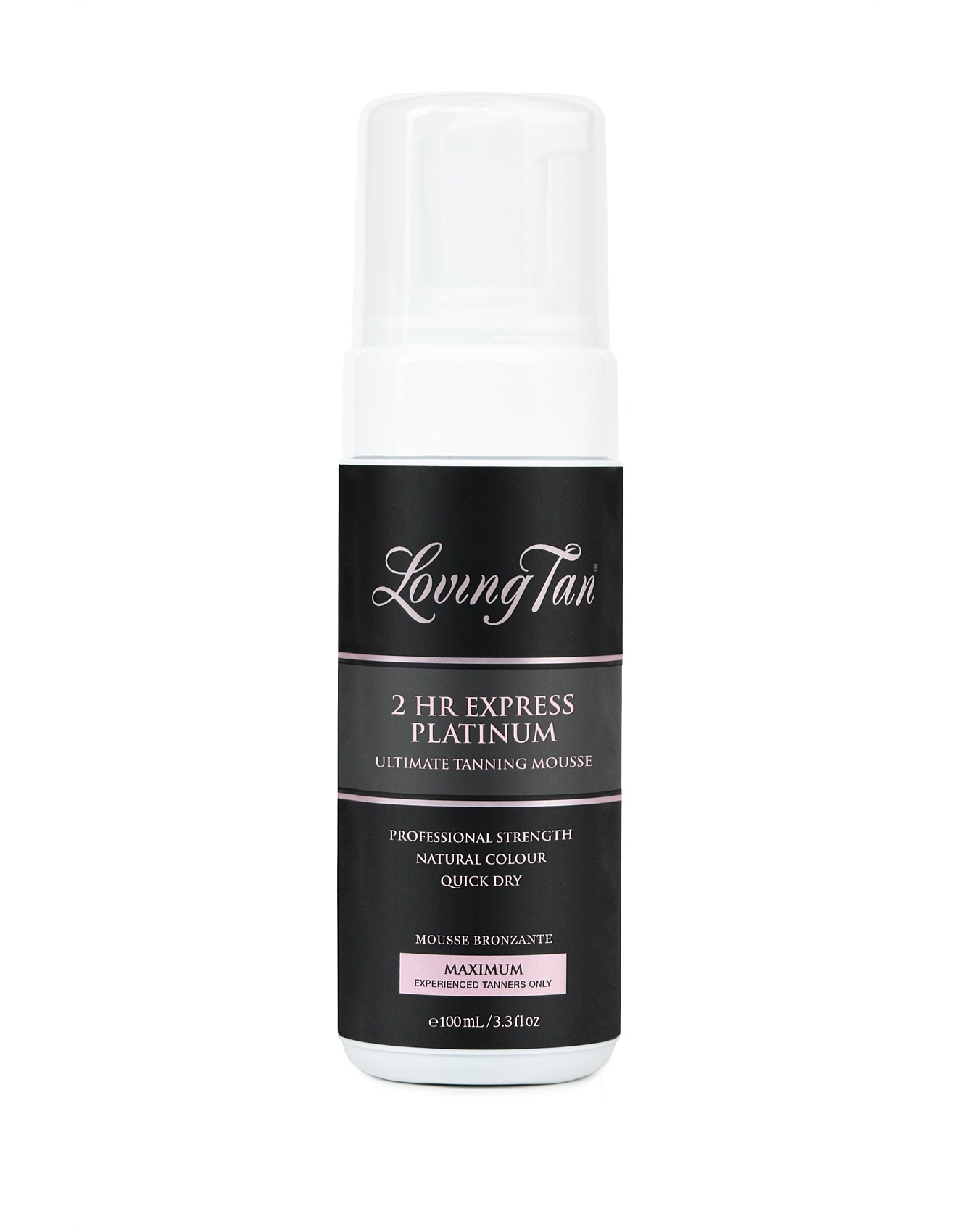 Loving Tan Platinum 2 Hr Express Tanning Mousse 100ml | David Jones