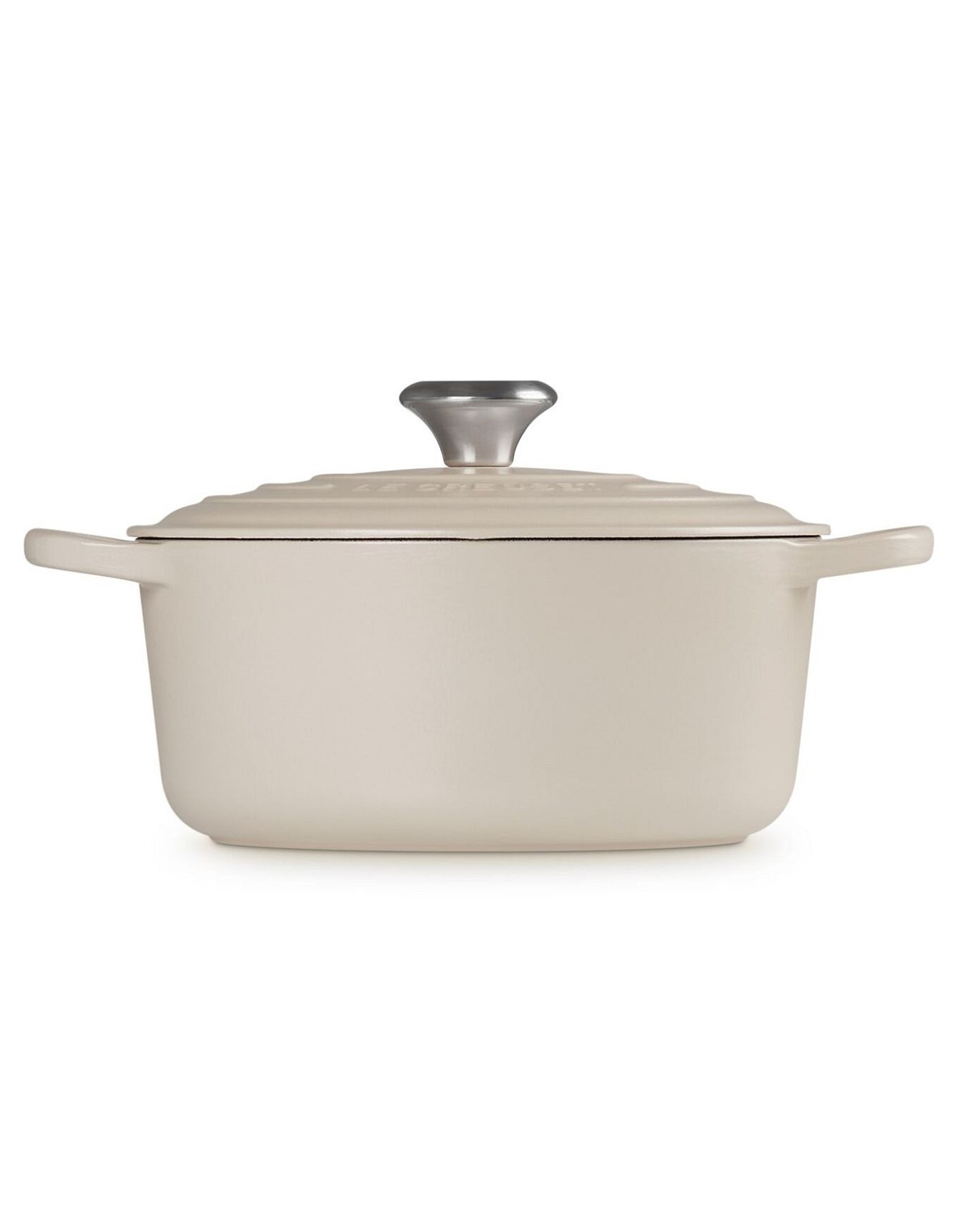 Le Creuset Signature Round Casserole 24cm Brioche | David Jones