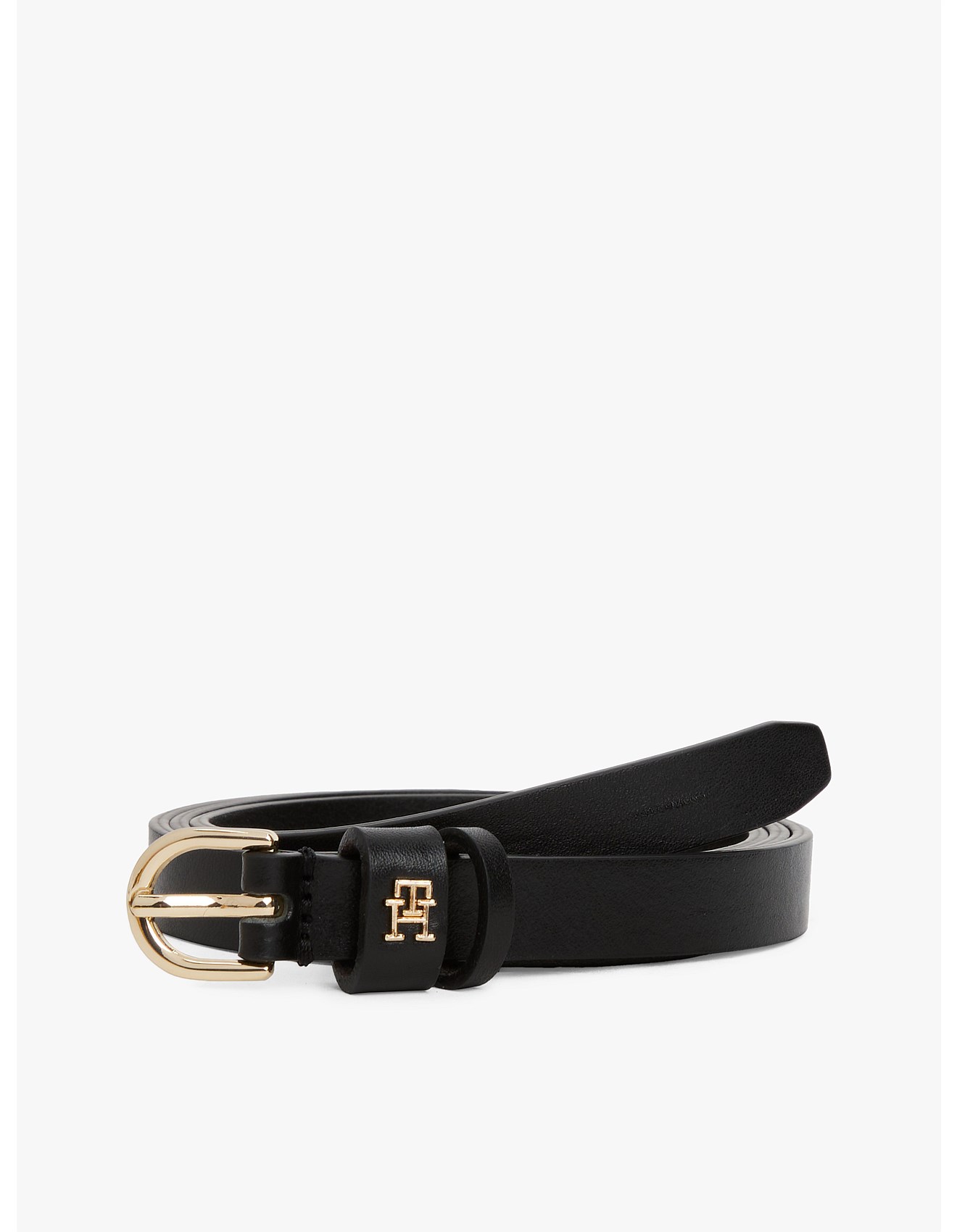 Tommy Hilfiger Essential Effortless 1.5 Inch Leather Belt Black | David ...