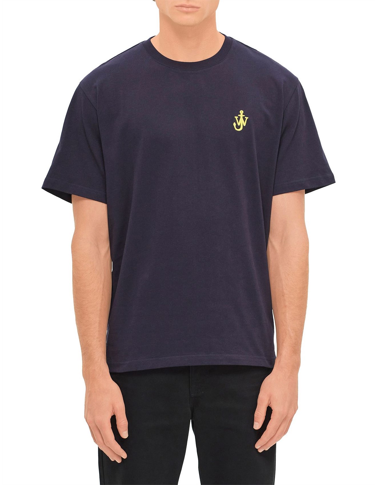 Jw Anderson Anchor Embroidery T-shirt | David Jones