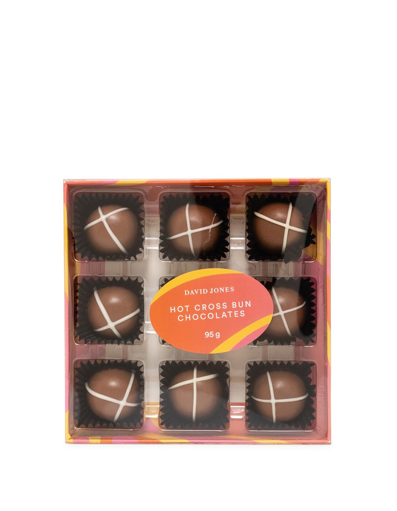 David Jones Collection Hot Cross Bun Chocolates 95g | David Jones