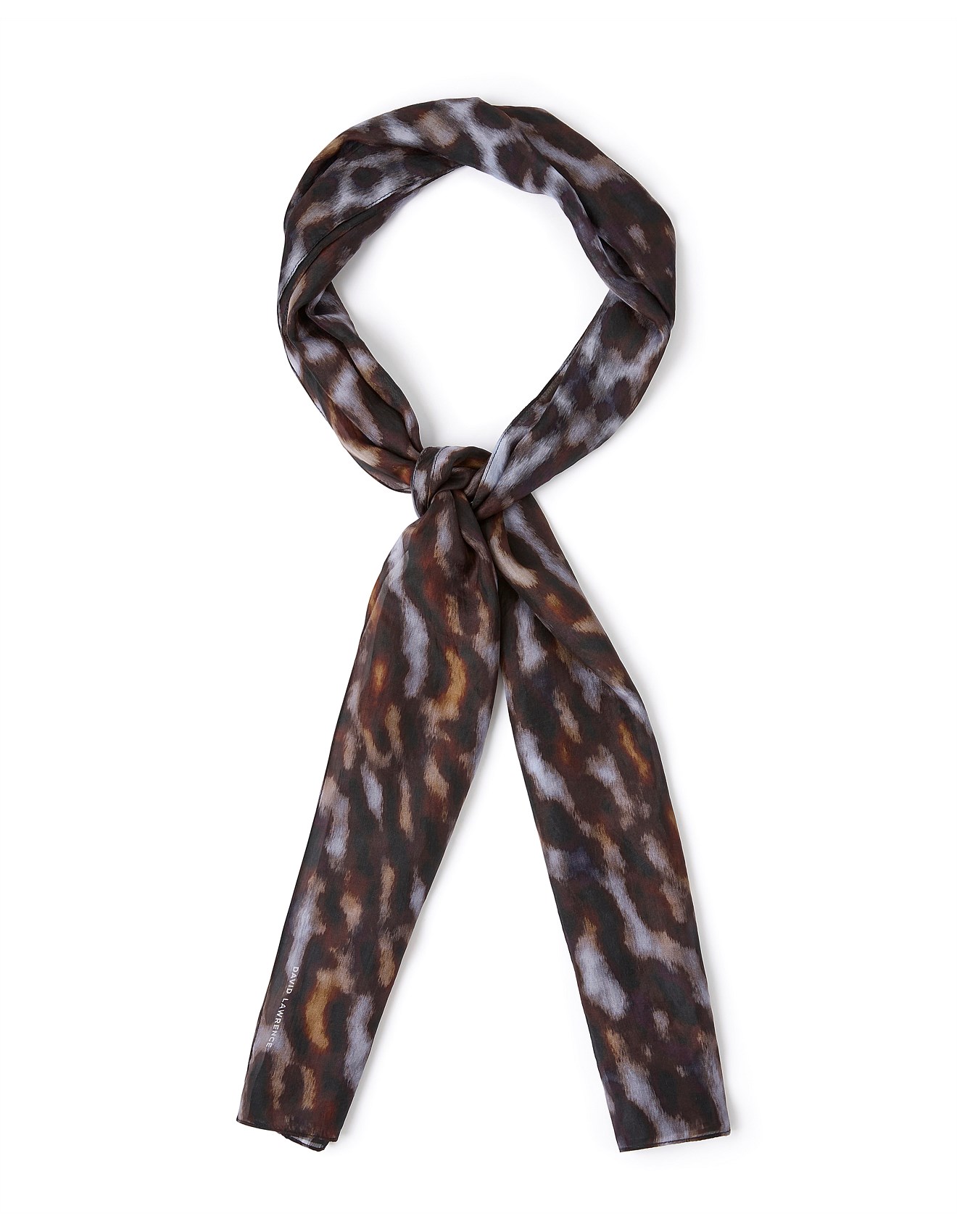 David Lawrence Clara Silk Scarf | David Jones