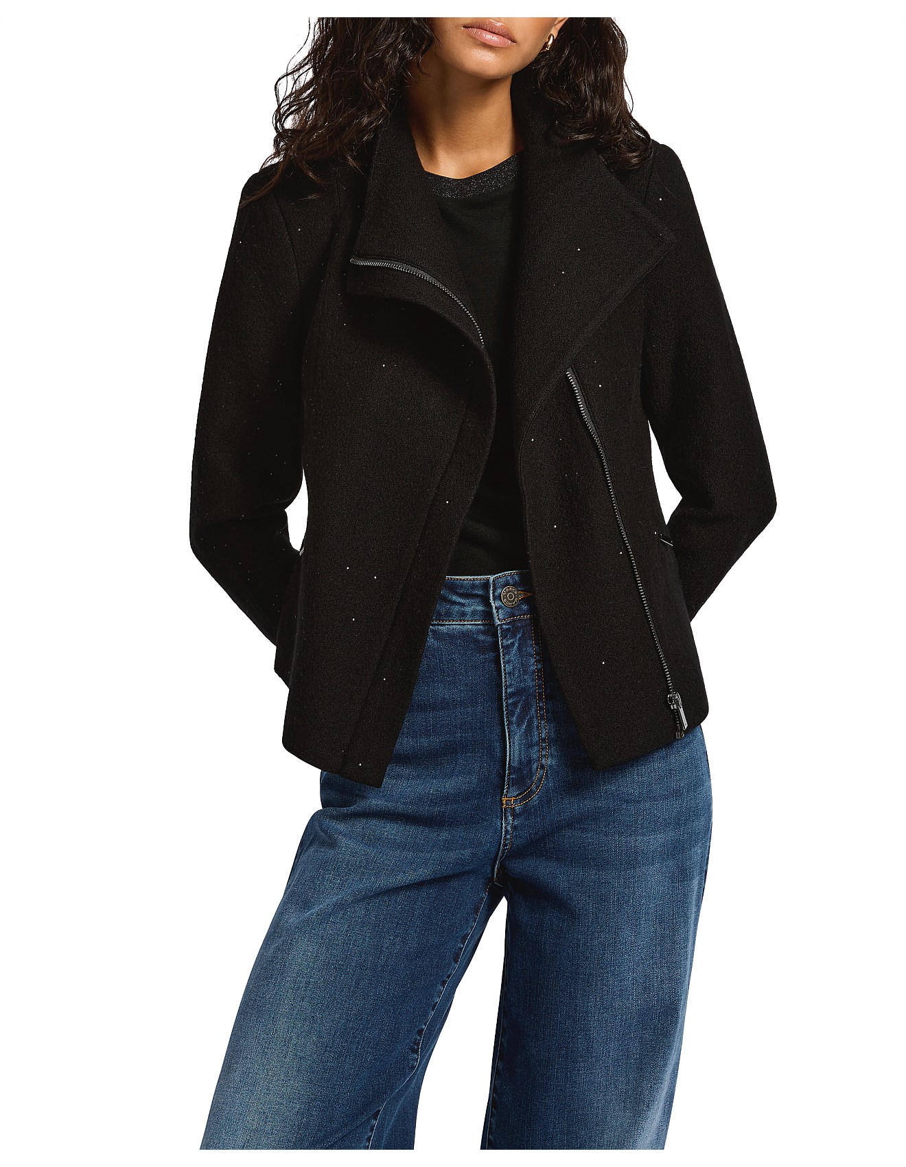 Marcs Women Shani Felted Wool Jacket | David Jones