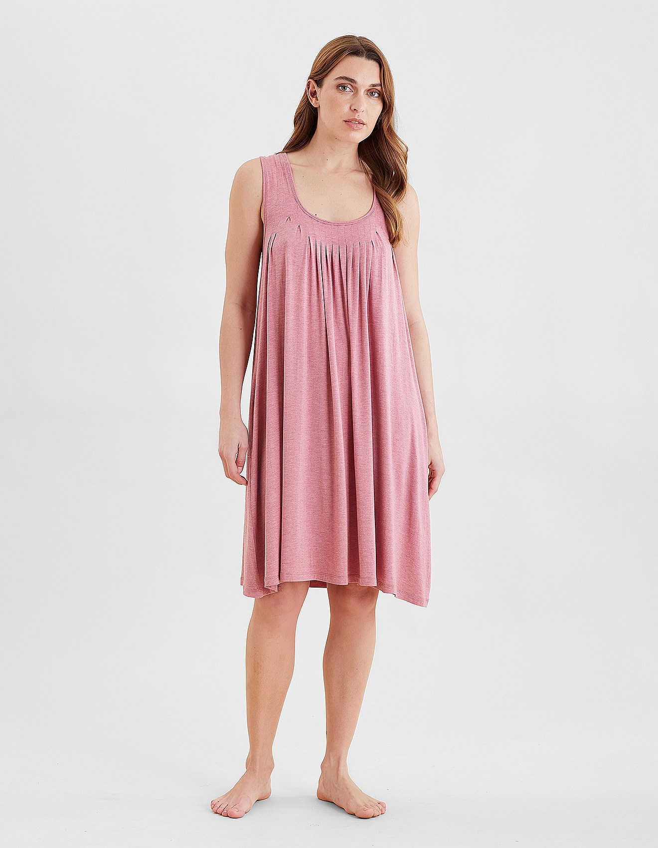 Papinelle Kate Modal Soft Pleat Front Nightie | David Jones