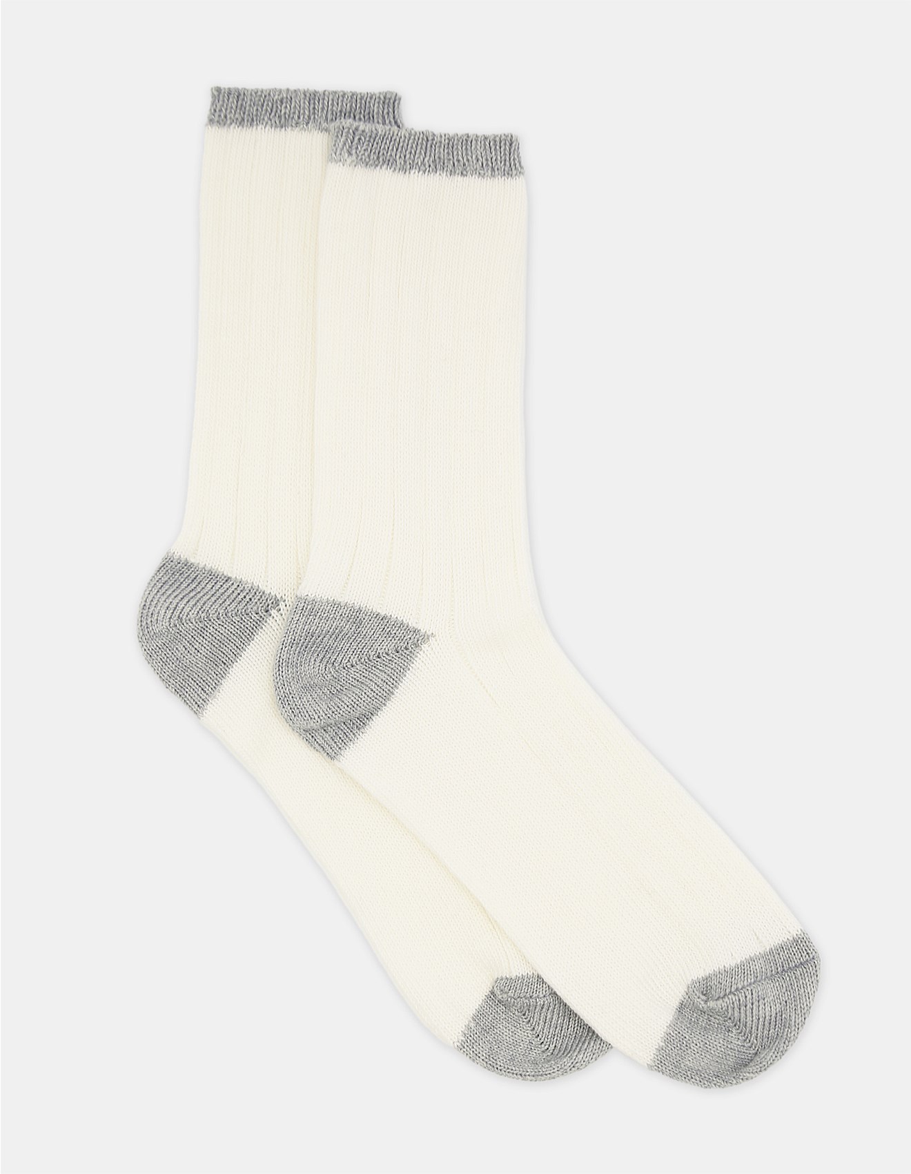 Levante Serena Chunky Rib Crew Sock | David Jones