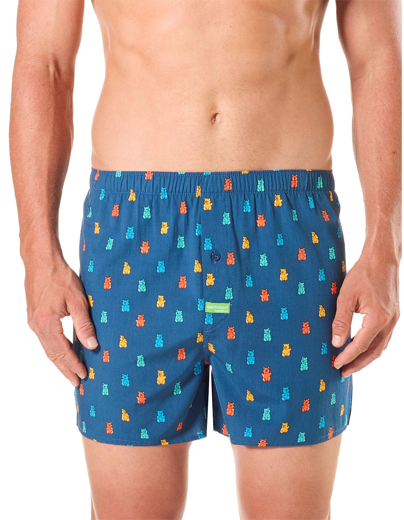 Mitch Dowd Candy Bears Bamboo Boxer | David Jones
