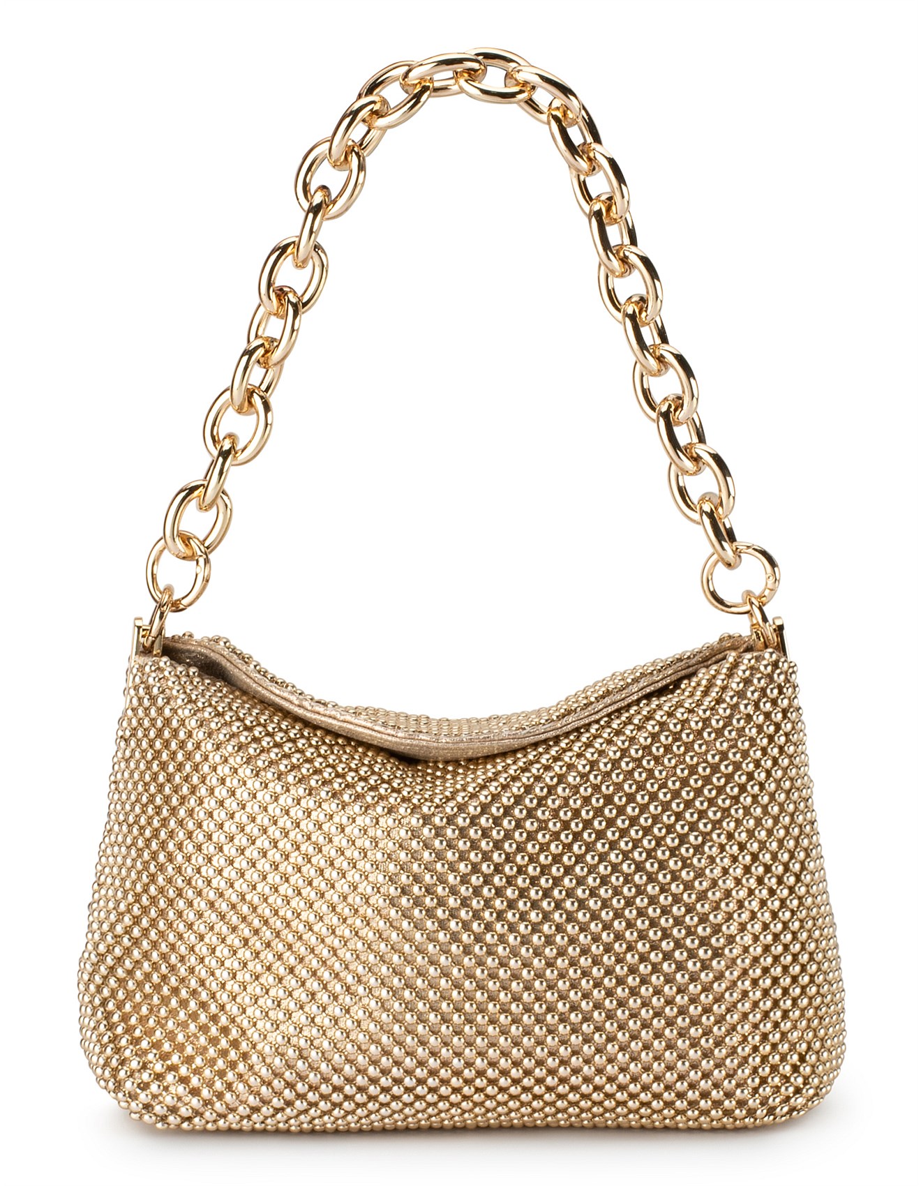 Olga Berg Skylar Ball Mesh Bag | David Jones