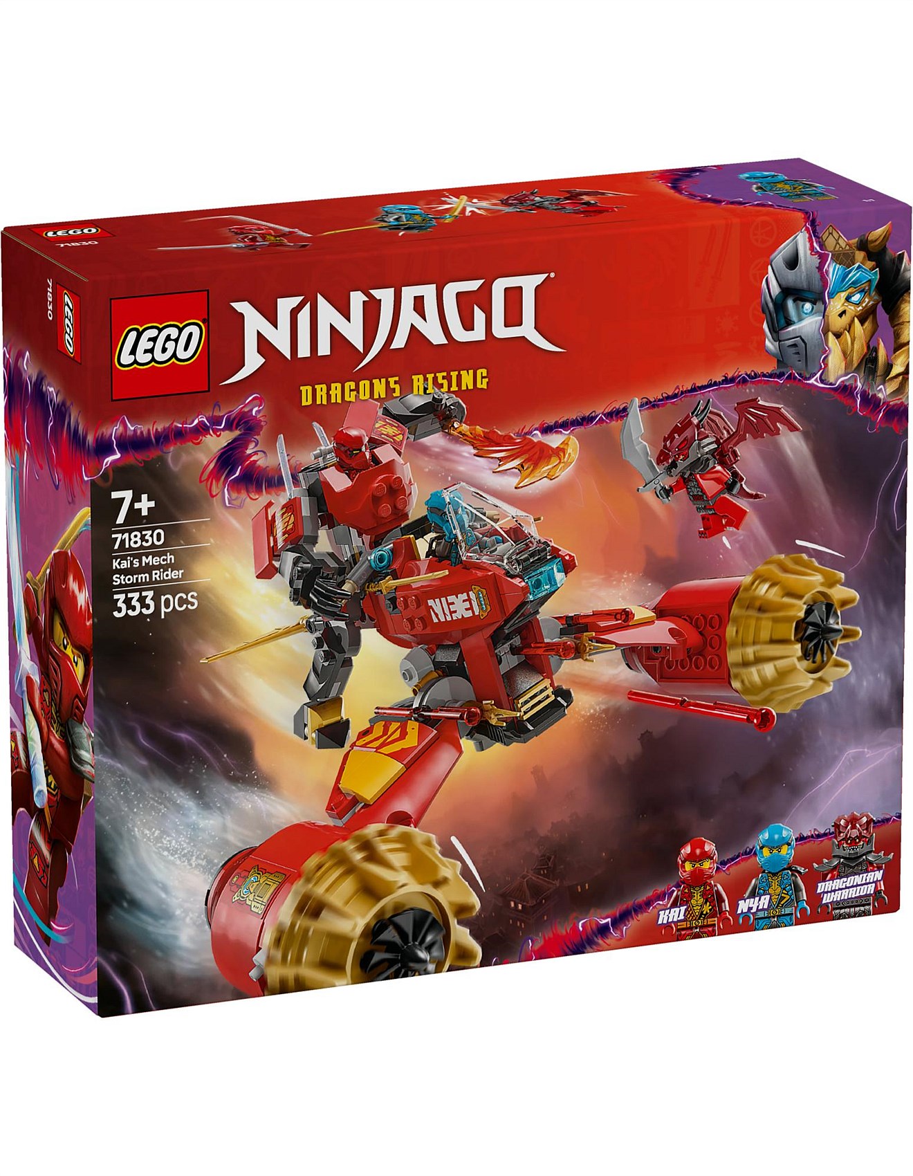 Lego Lego Ninjago Kais Mech Storm Rider 71830 | David Jones