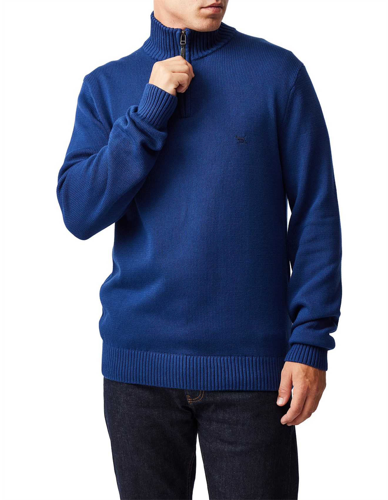 Rodd & Gunn Merrick Bay Knit -Lagoon | David Jones