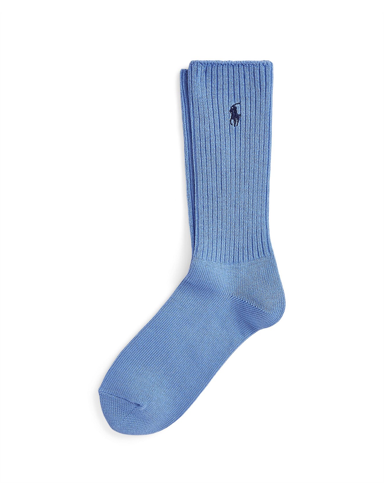 Polo Ralph Lauren Classic Crew-crew Sock-single Cotton Blend | David Jones