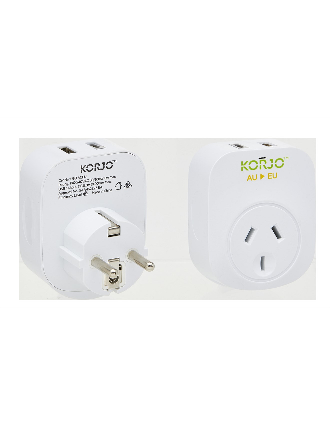 Korjo: Adapters & Travel Products | David Jones