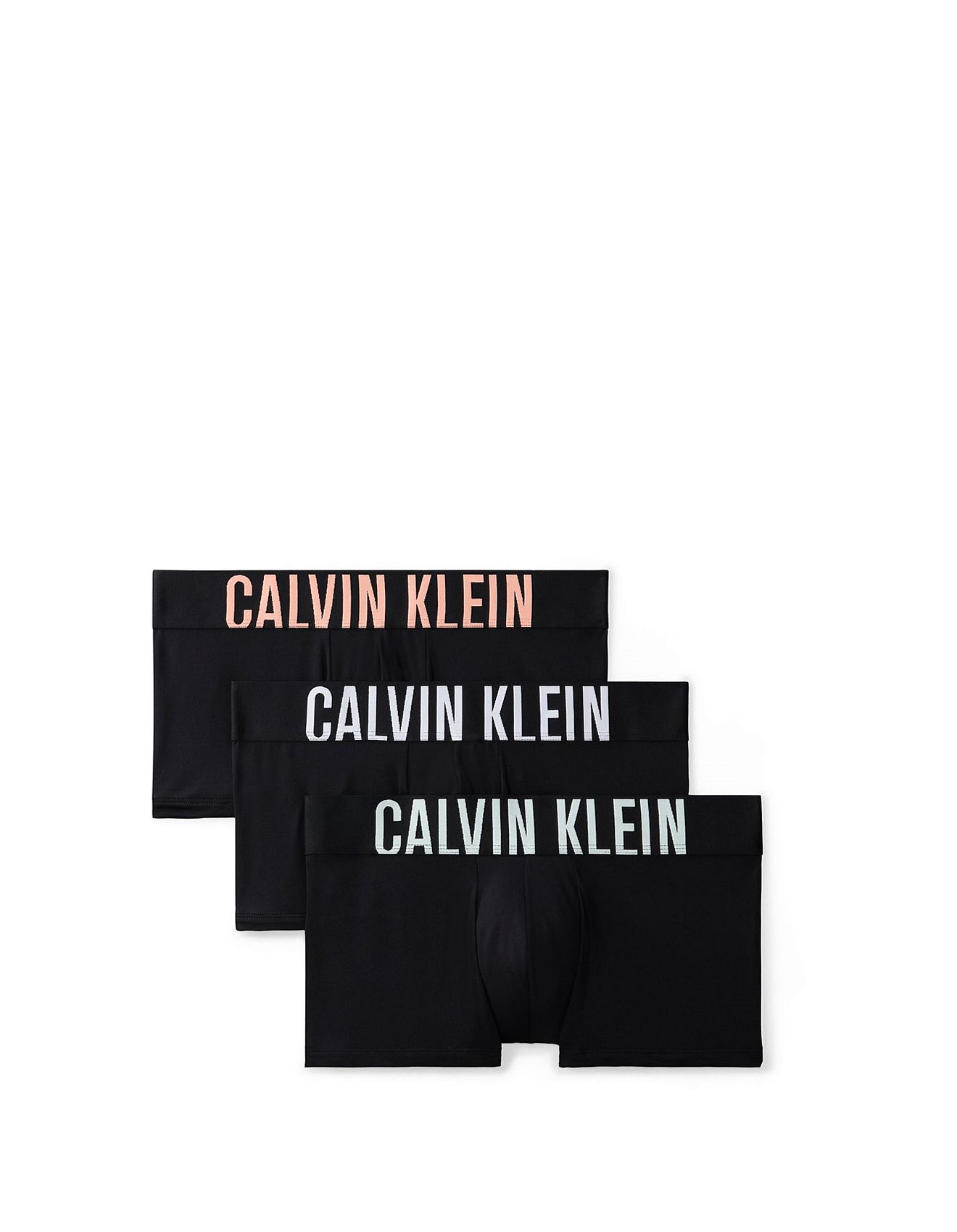Calvin Klein Intns Pwr Microfiber Stretch Low Rise Trunk 3 Pack | David ...