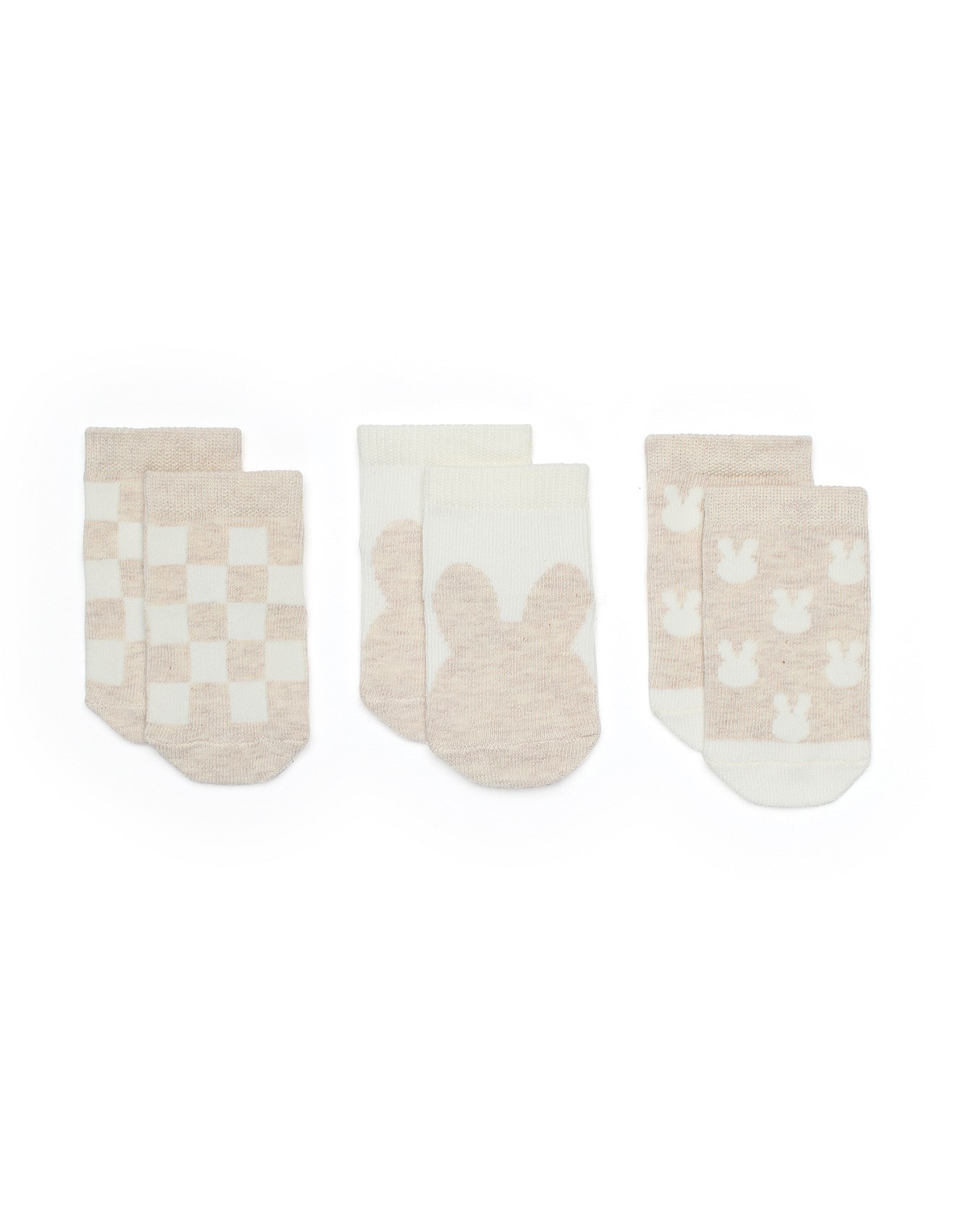 Seed Heritage Bunny Check Sock 3 Pack | David Jones