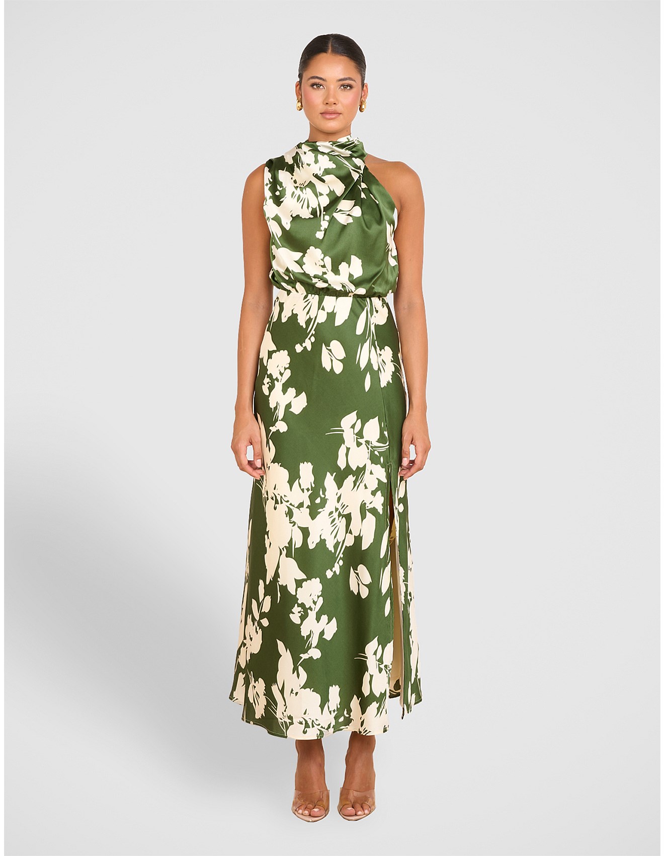 Pilgrim Demelza Satin Midi Dress | David Jones