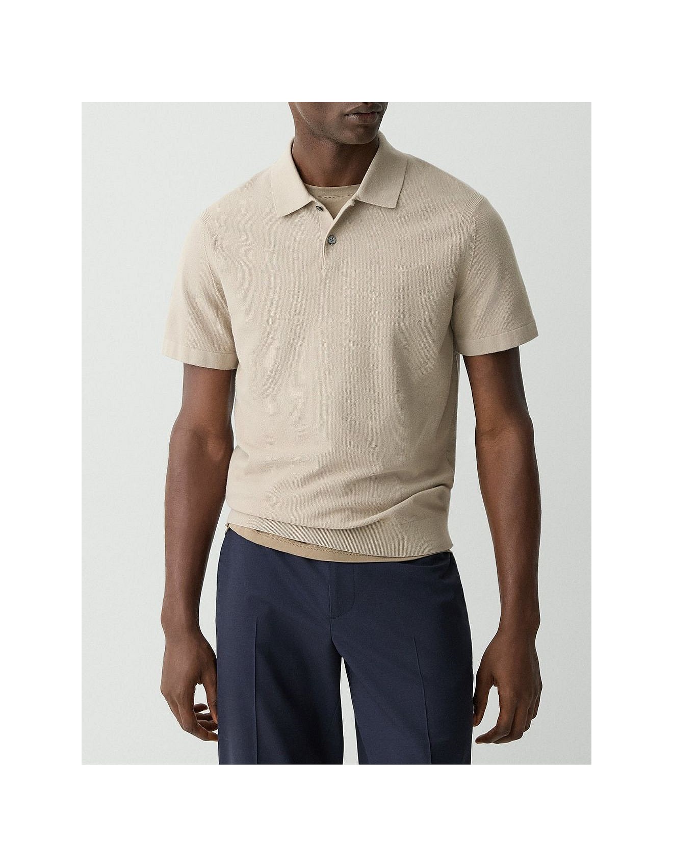 Theory Goris Polo Shirt In Light Bilen | David Jones