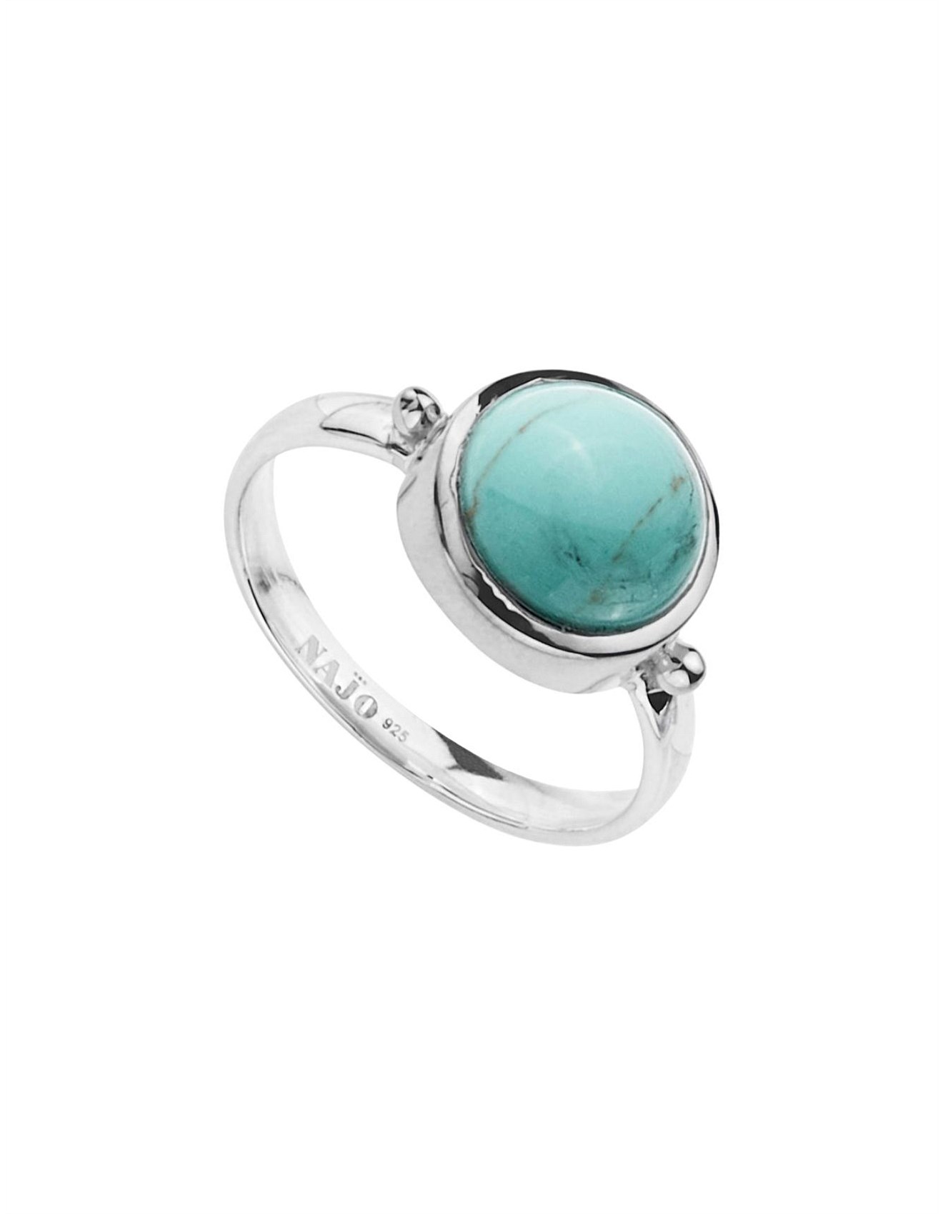 Najo the Enchantress Silverturquoise Ring | David Jones