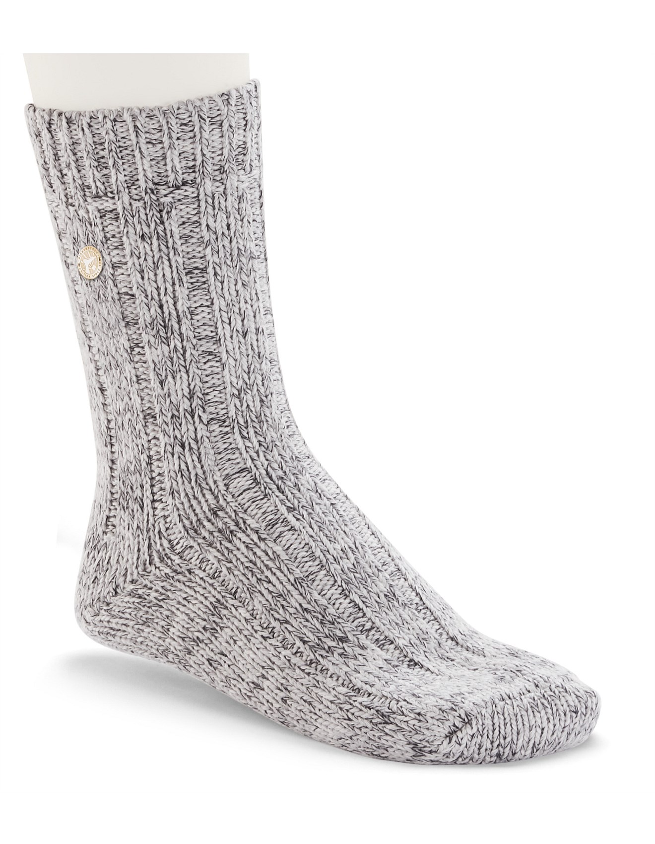 Birkenstock Cotton Twist Sock Light Grey | David Jones