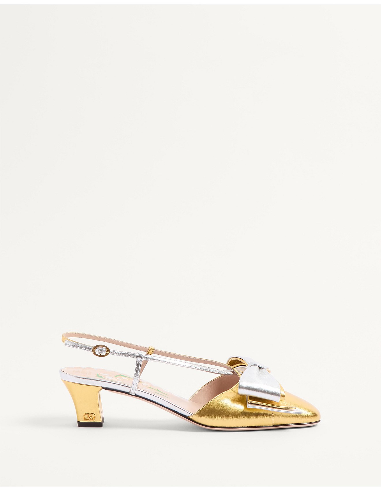 Valentino Valentino Garavani Bowow Sling Back Pump 45mm | David Jones