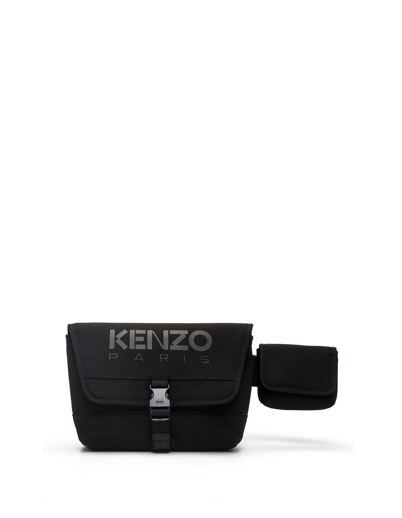 Kenzo Kenzo Kommuter Messenger Bag Black | David Jones
