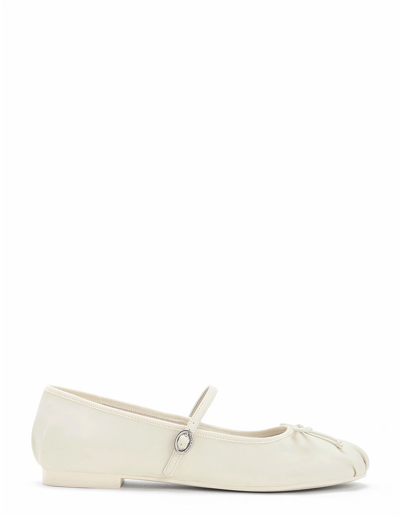 Charles & Keith Women's Covered Flats Shoe | David Jones