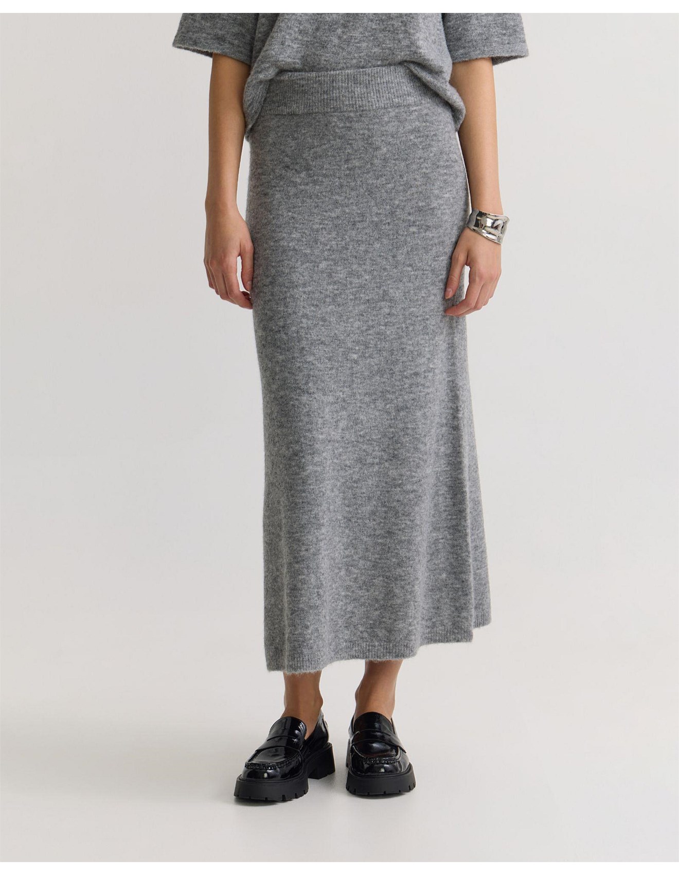Oxford Lisa Alpaca Blend Skirt | David Jones