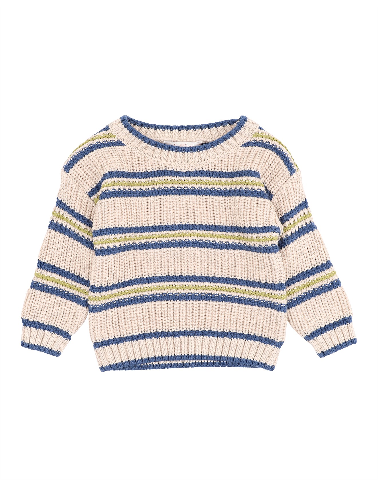 Fox & Finch Baby High Flyer Stripe Jumper | David Jones