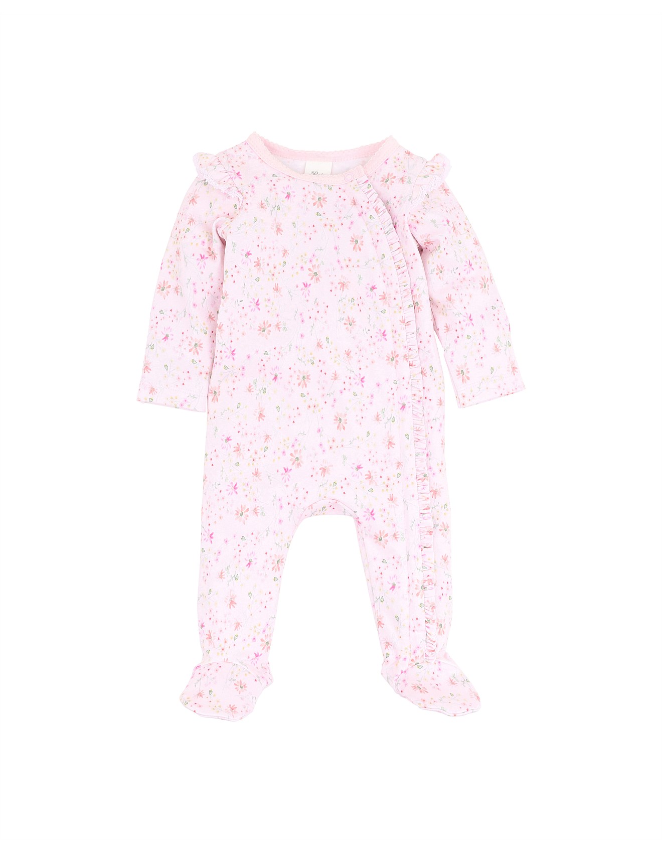 Bebe By Minihaha Baby Molly Long Sleeve Zip Onesie | David Jones