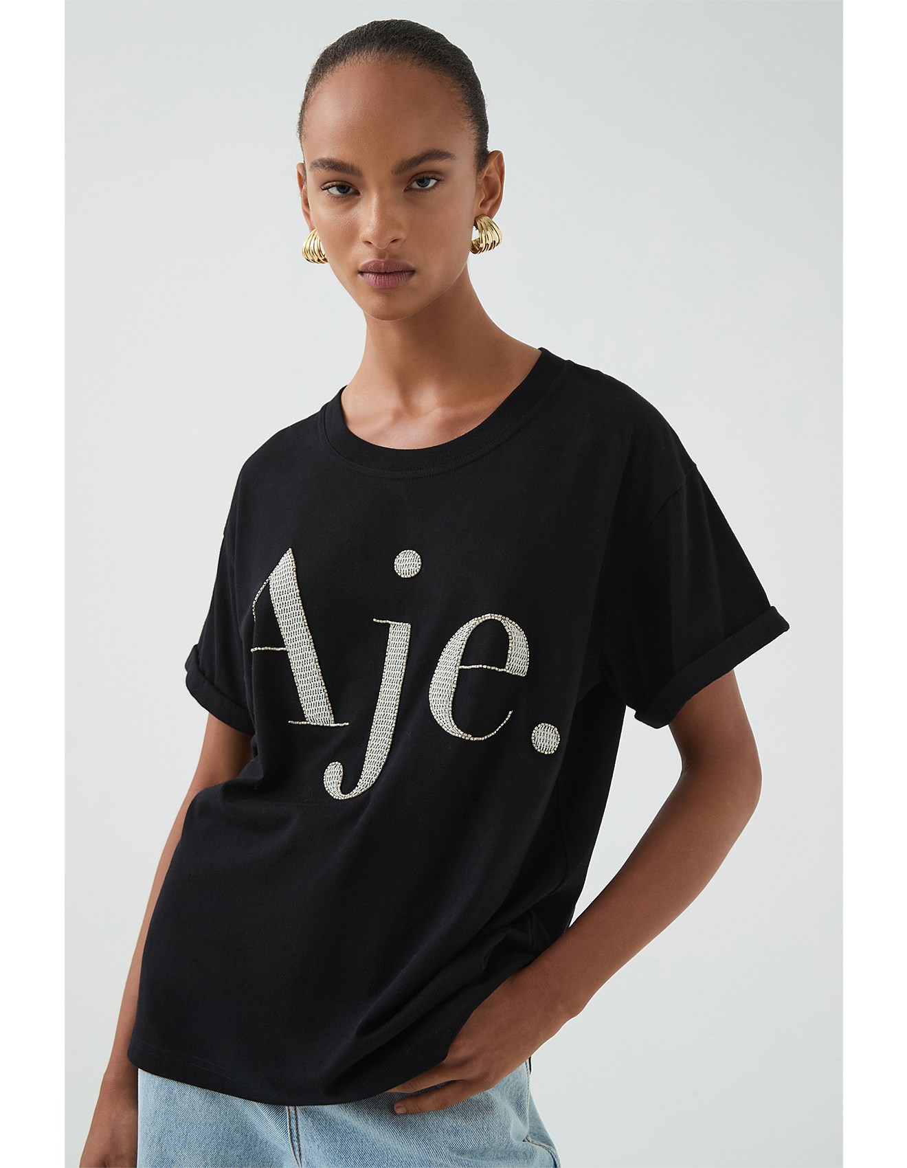 Aje Tessa Logo Tee | David Jones