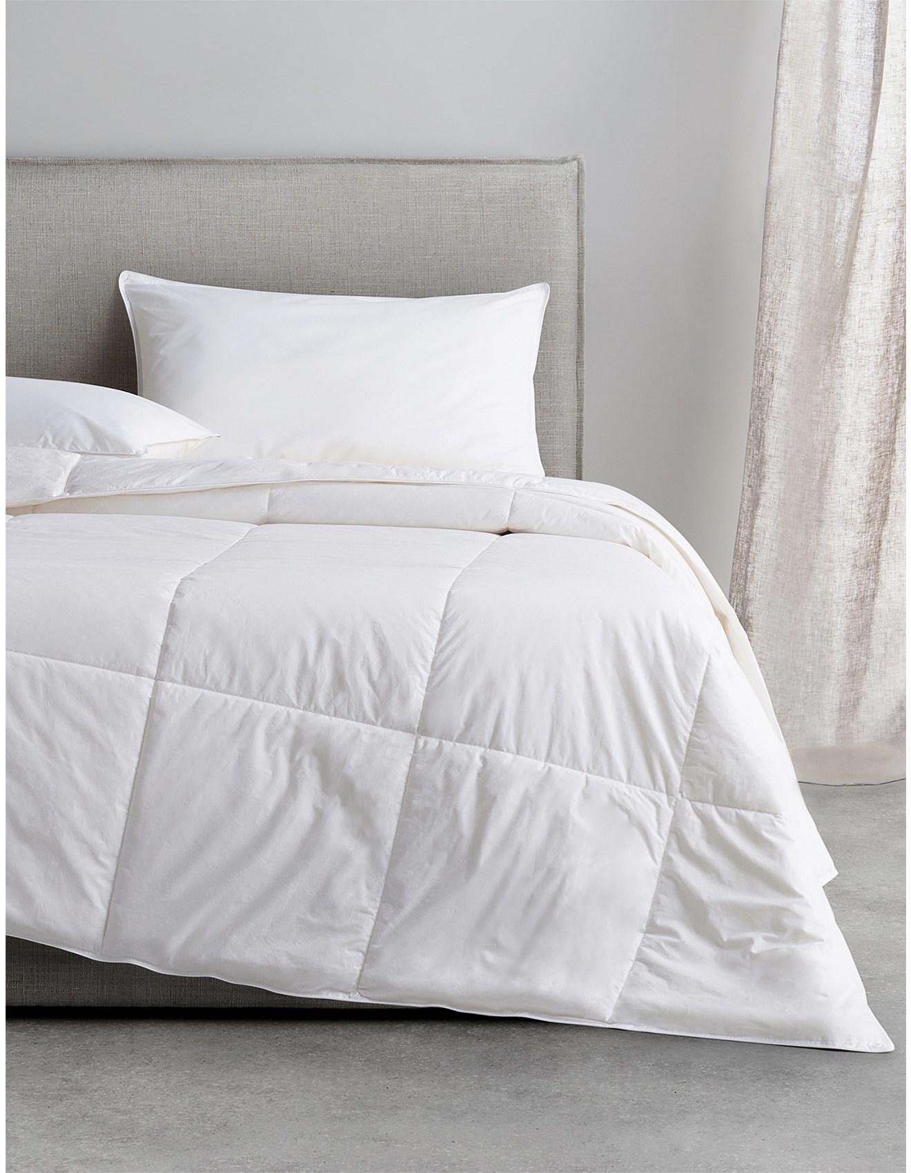 Sheridan Australian Wool Washable Single Bed Quilt Medium In White ...
