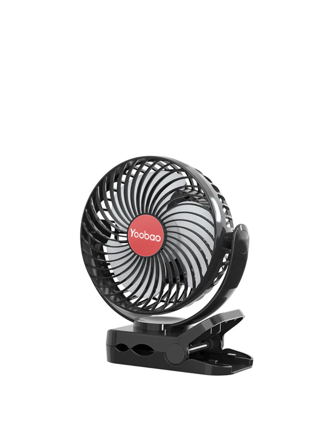 Yoobao Rechargeable Mini Clip Fan With Led Light | David Jones
