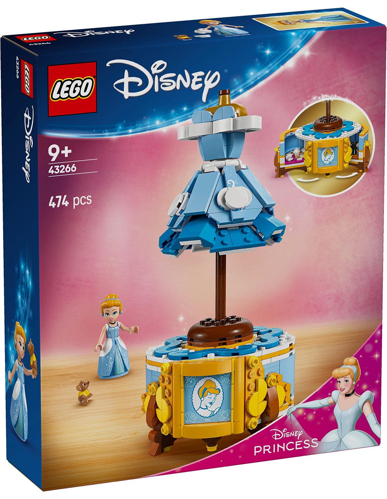 Lego Lego Disney Princess Cinderella's Dress 43266 | David Jones